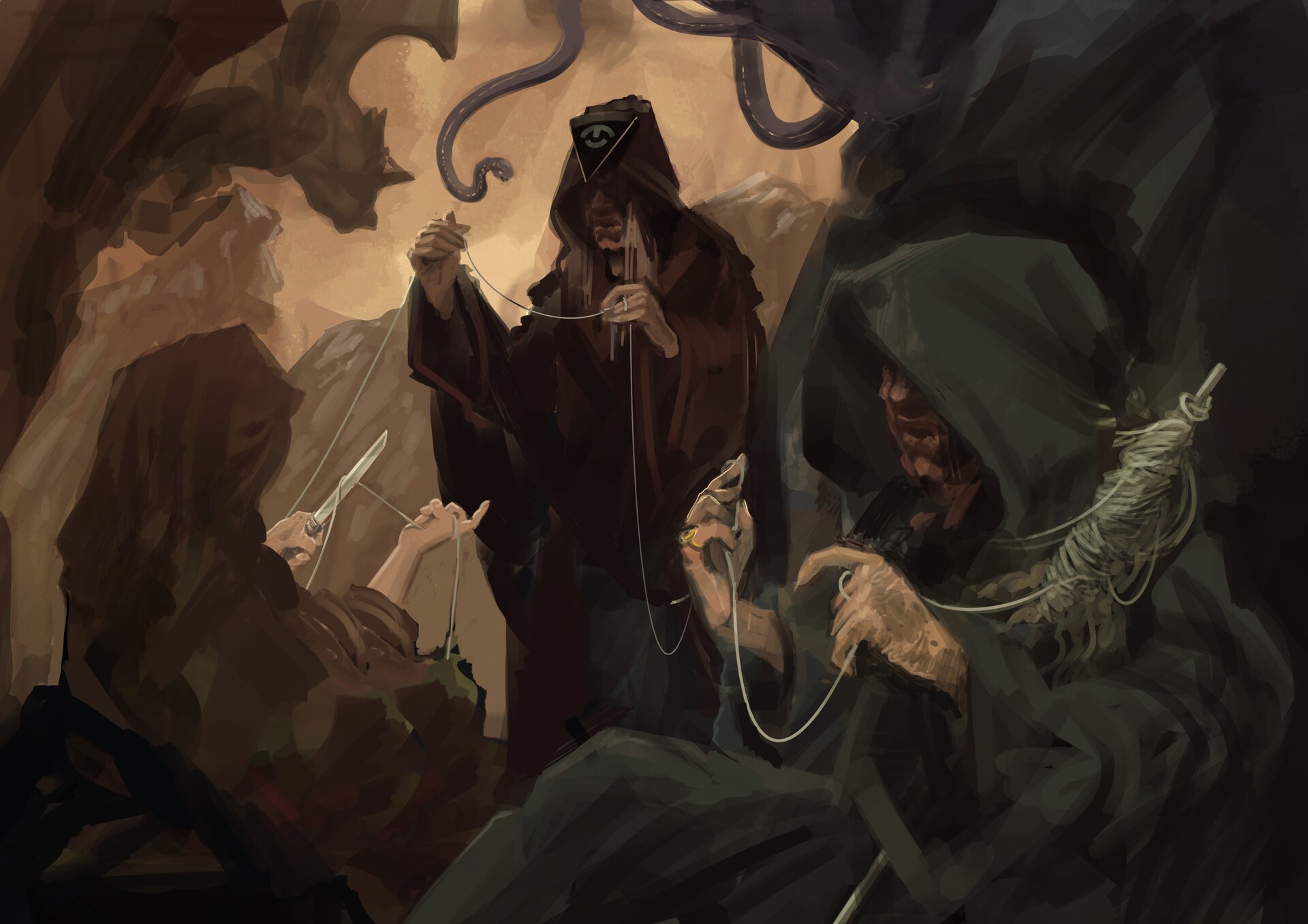 ArtStation - The Wyrd Sisters