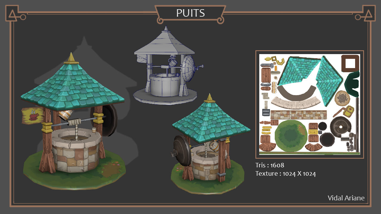 Ariane Vidal - 3D Items