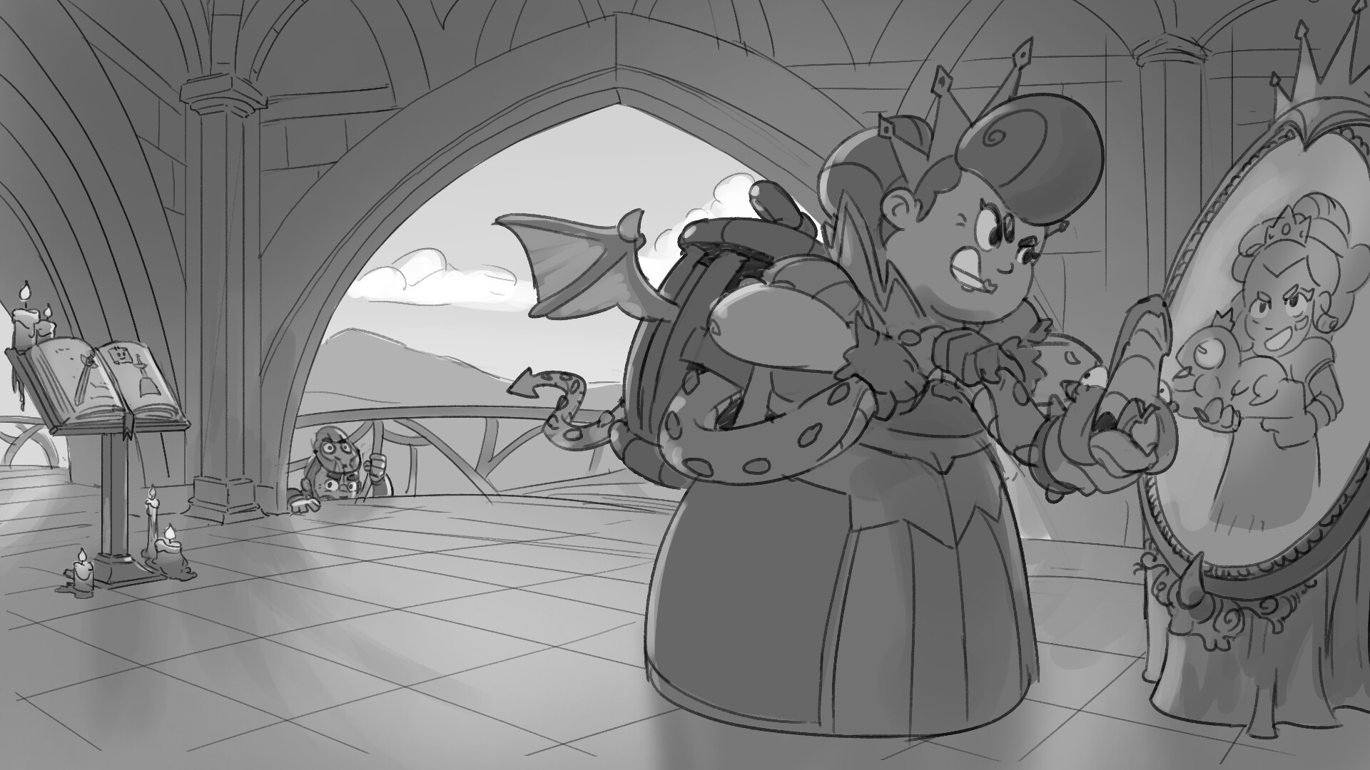 how to draw pam in brawl stars