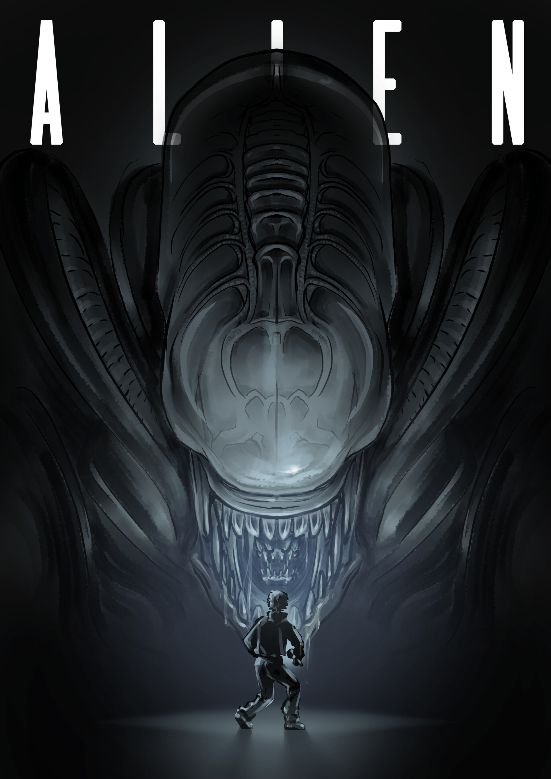 ArtStation - Alien Fanmade Poster
