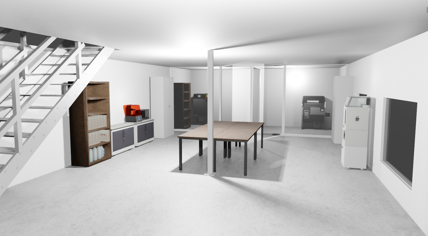 ArtStation - printer room project (Makerpoint)