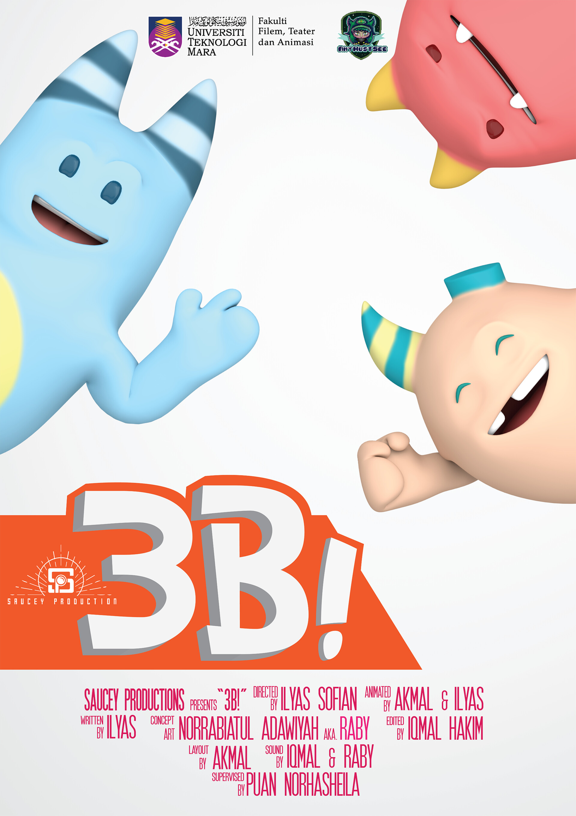 Ilyas Sofian - 3B! Animated Short Film