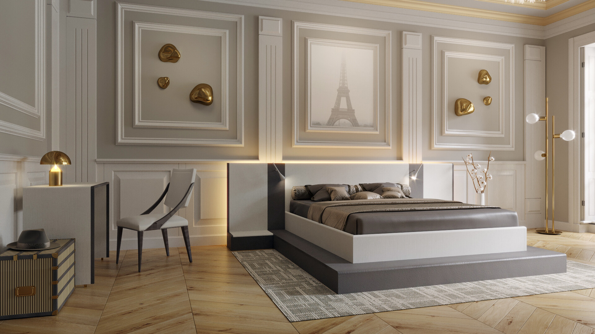 ArtStation - Paris Room