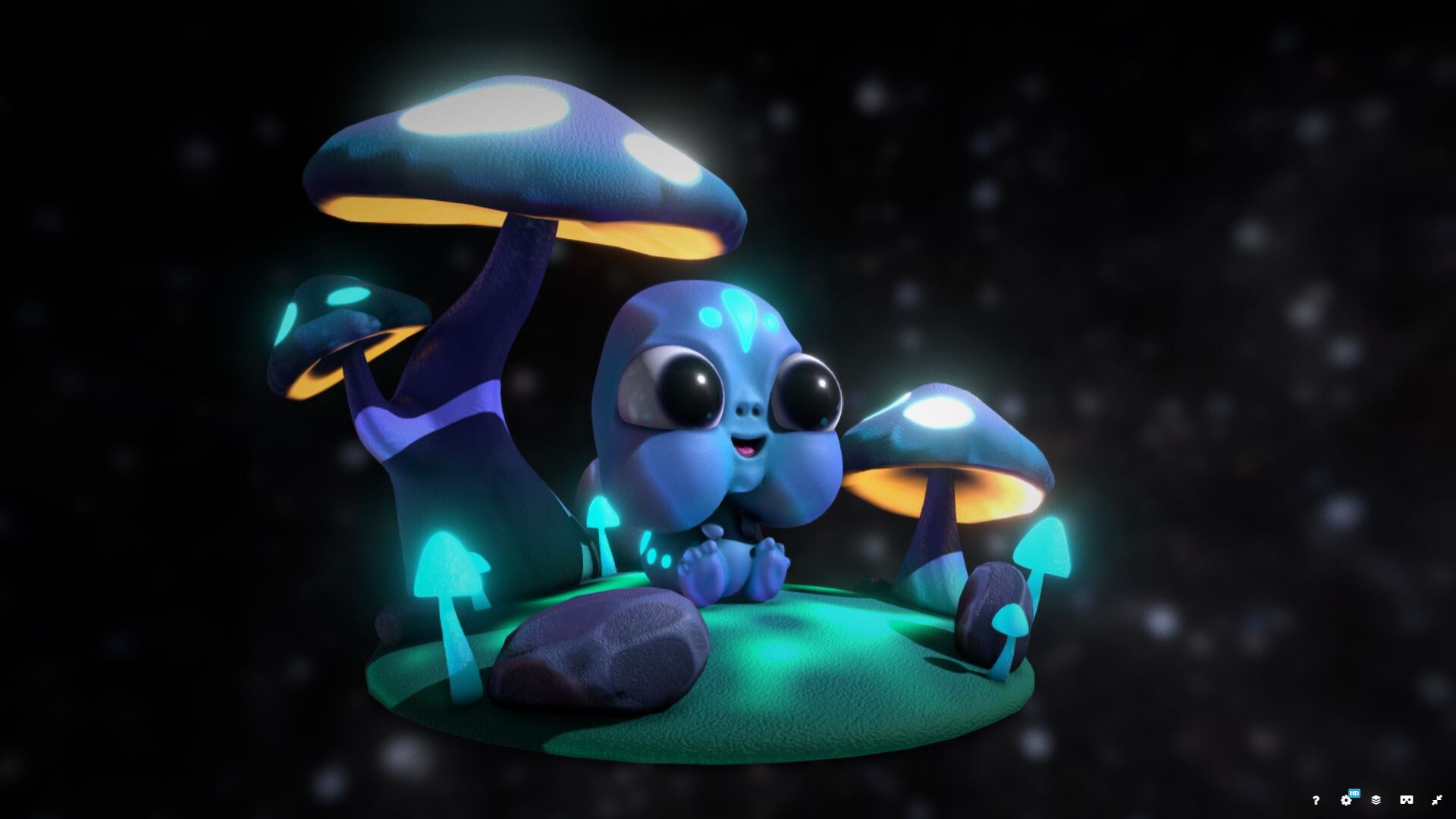 ArtStation - Glooby the alien