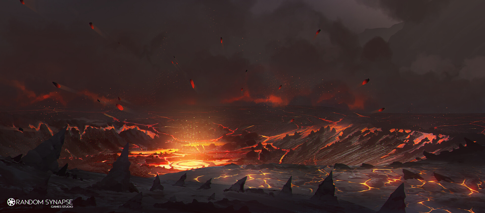 ArtStation - Cassandra's Fate - Volcanic Land