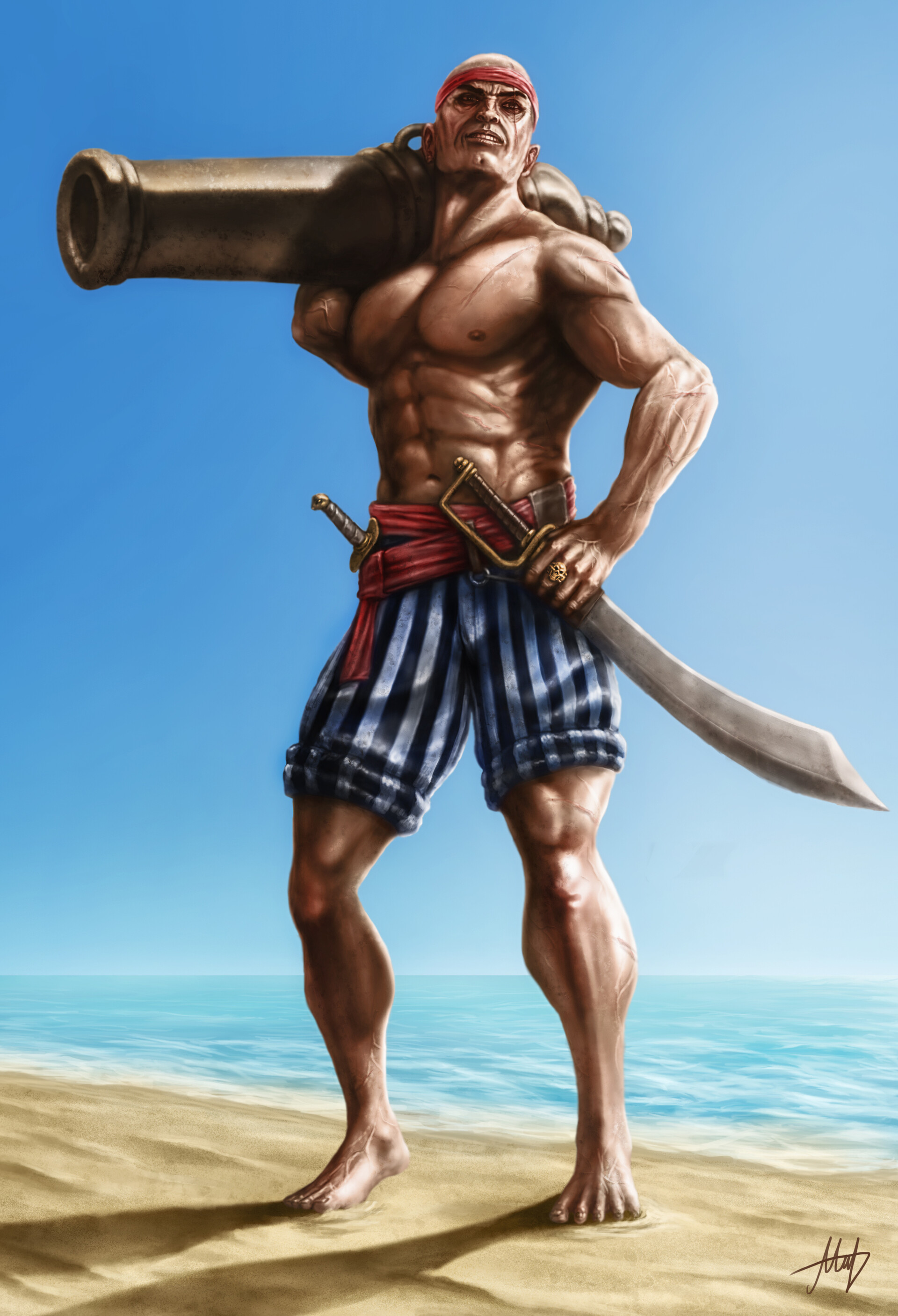 ArtStation - Pirate Heavy