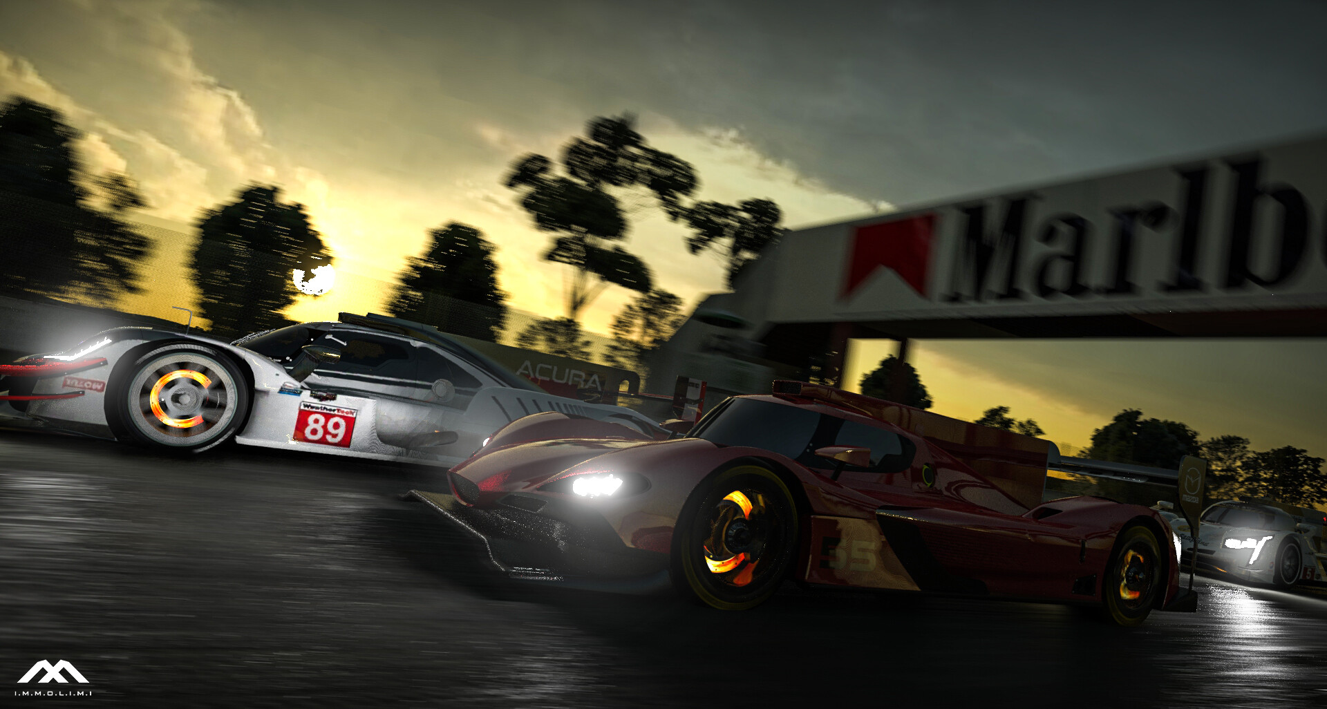 ArtStation - IMSA Racing for ever