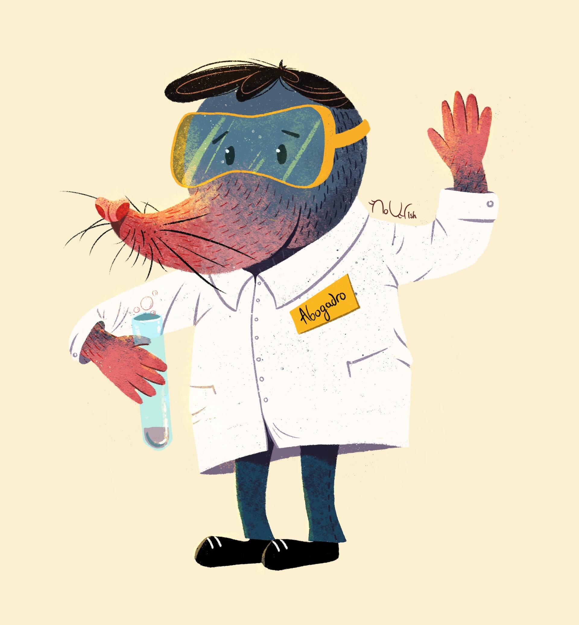 ArtStation - Mole scientist