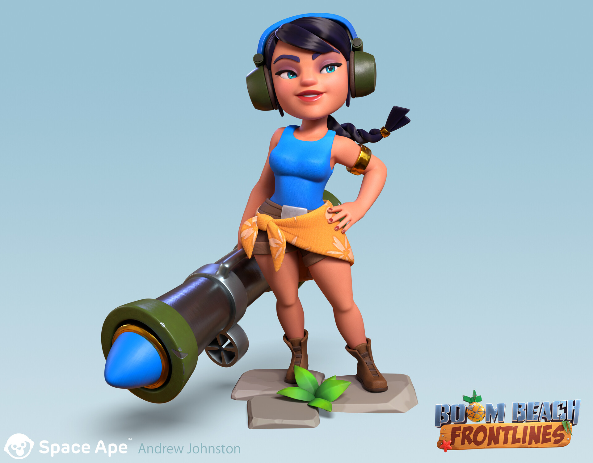 Andrew Johnston - Zooka "Boom Beach Frontlines"
