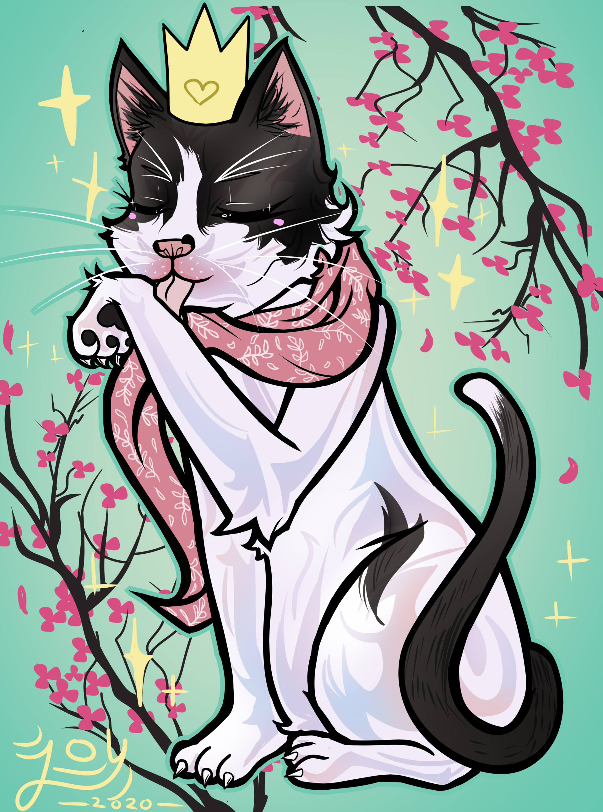 ArtStation - Cat comission