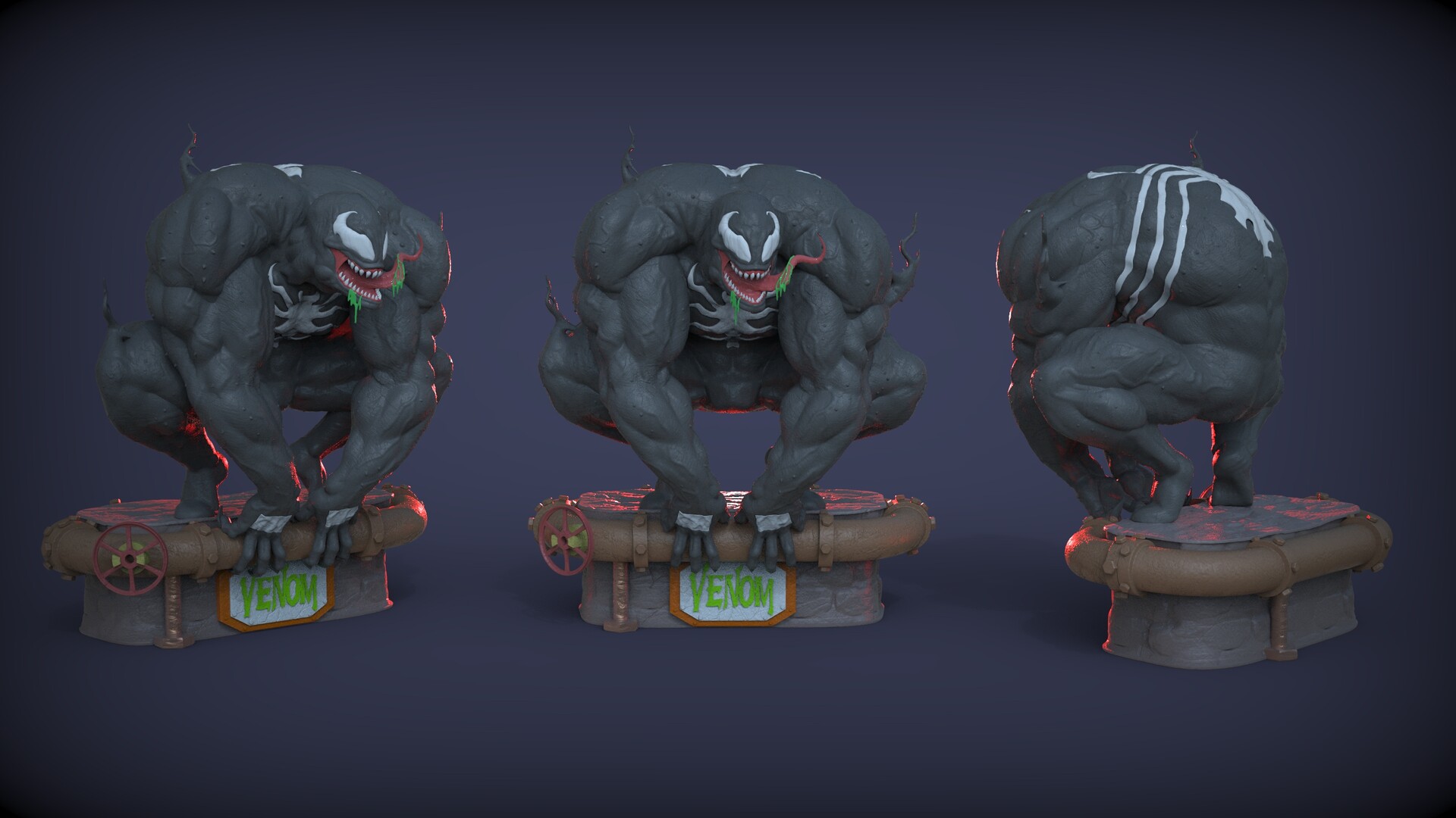 ArtStation - venom fan art