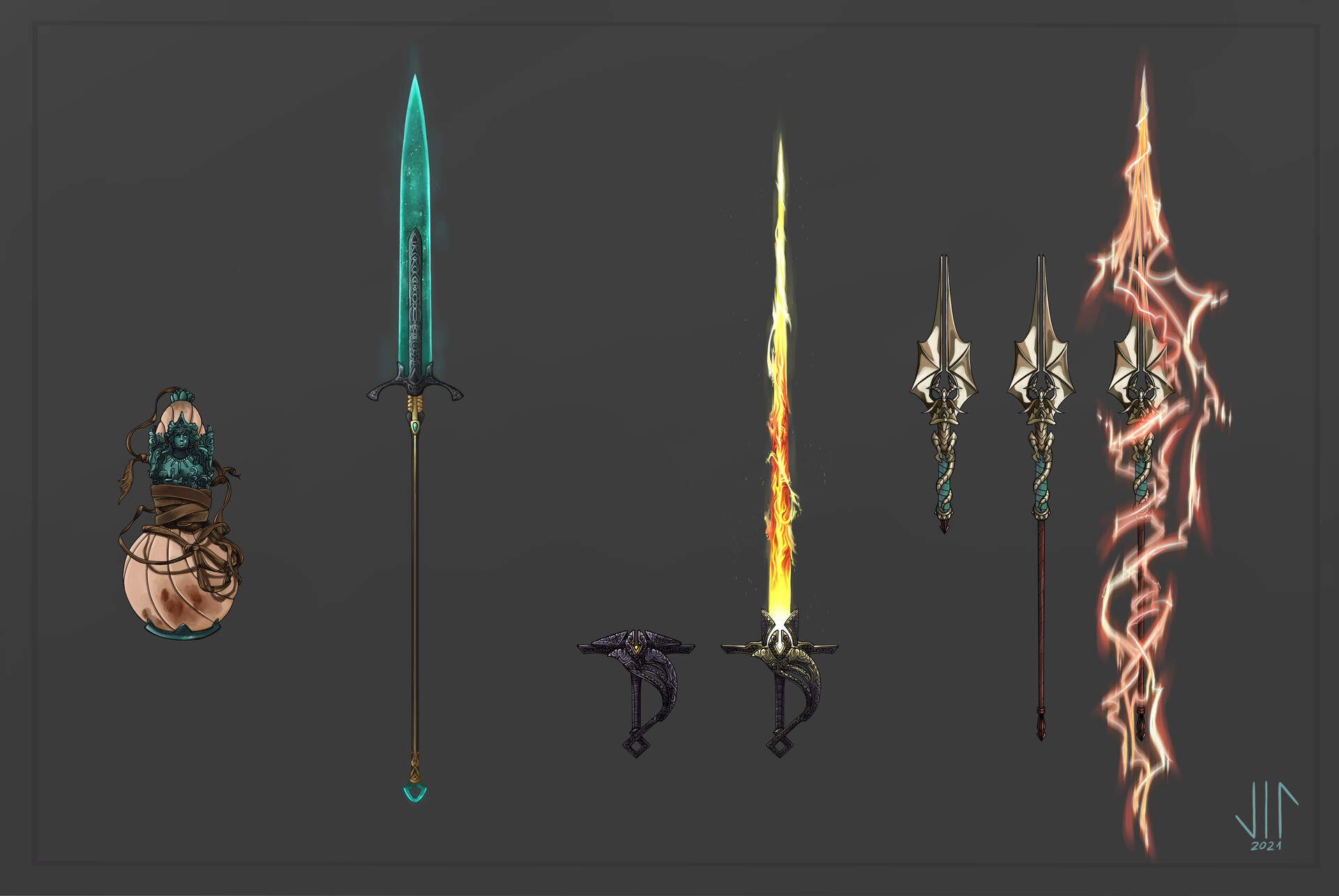 ArtStation - Weapons Art