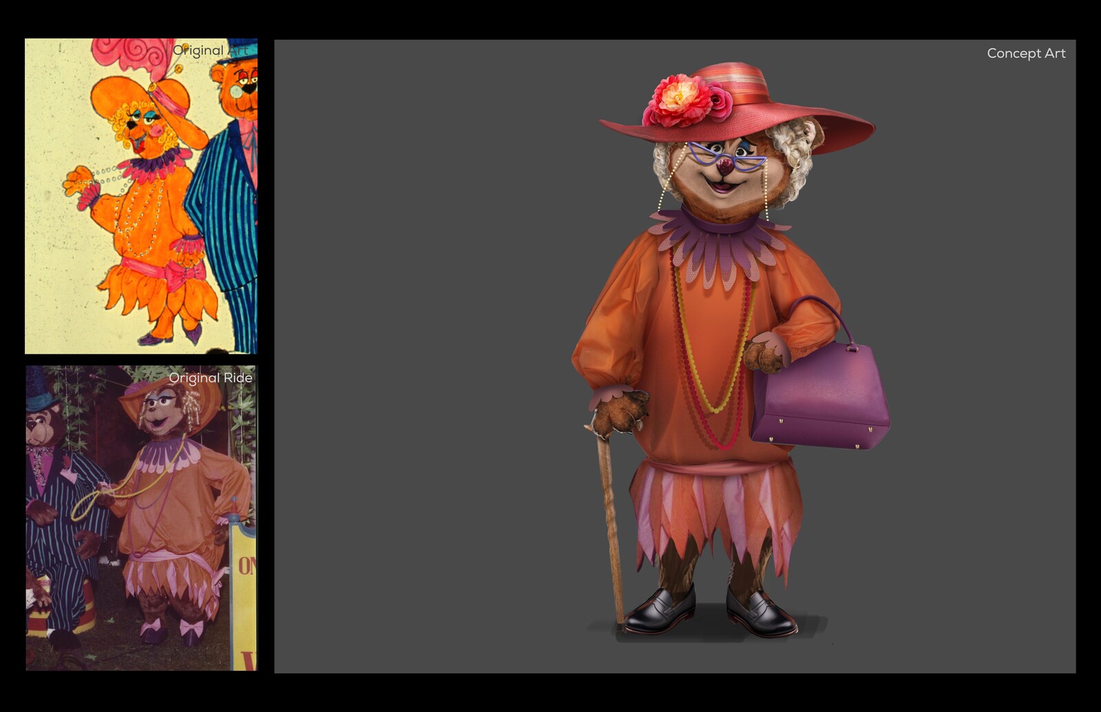 Caroline Laplante - Triotech - Knott's Bear-y Tales - Characters