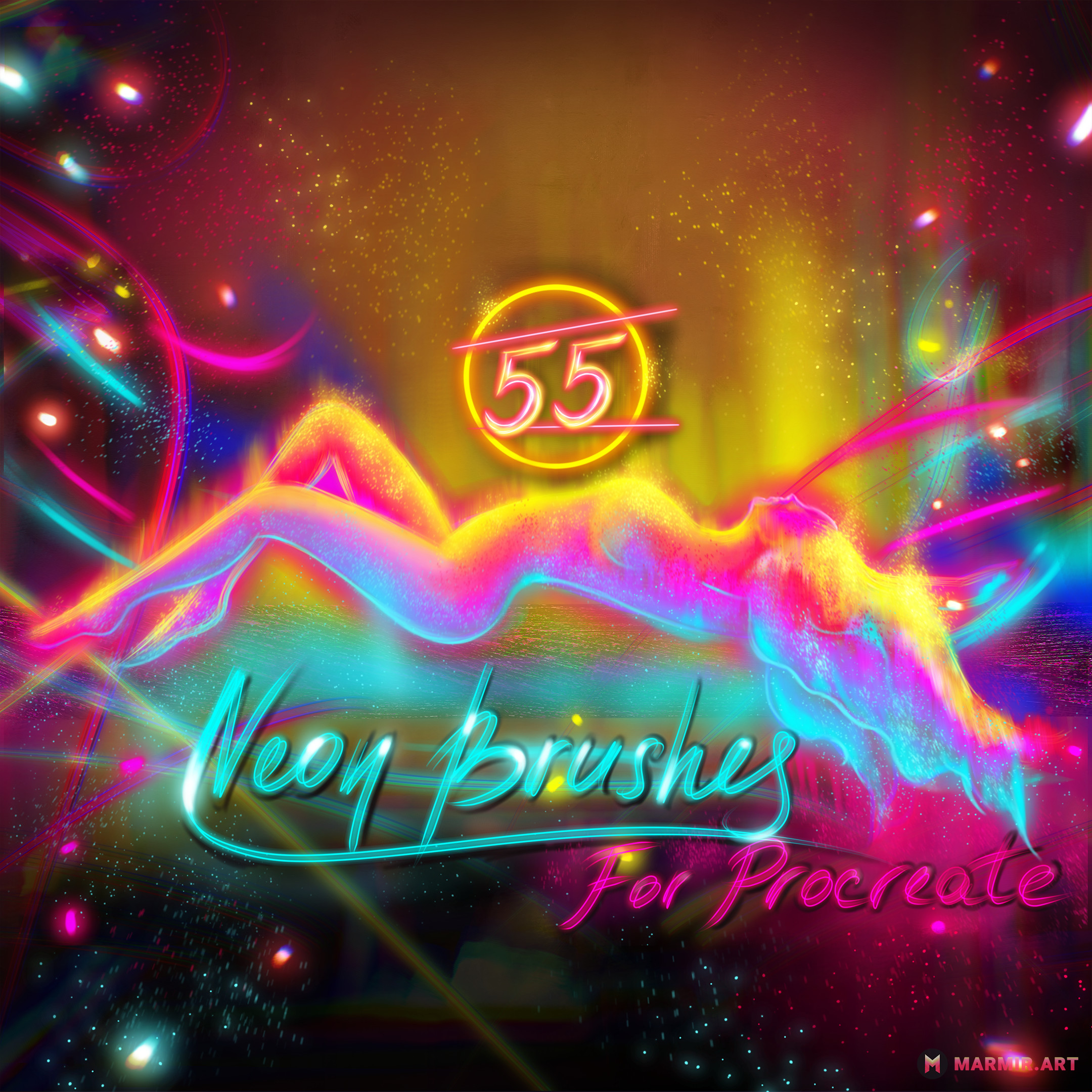 MarMir.Art - Digital Artist, Character Creator, Procreate Brushes Creator, Streamer - Neon Brush ...