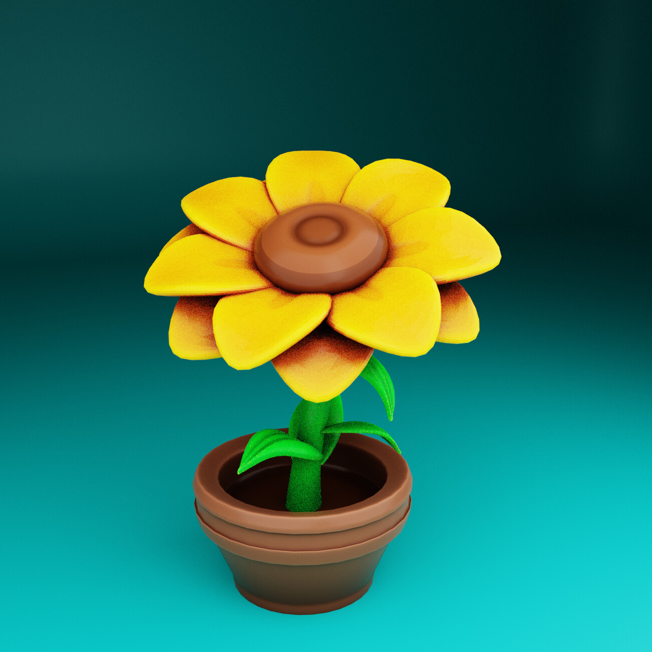 ArtStation - Stylized Flower