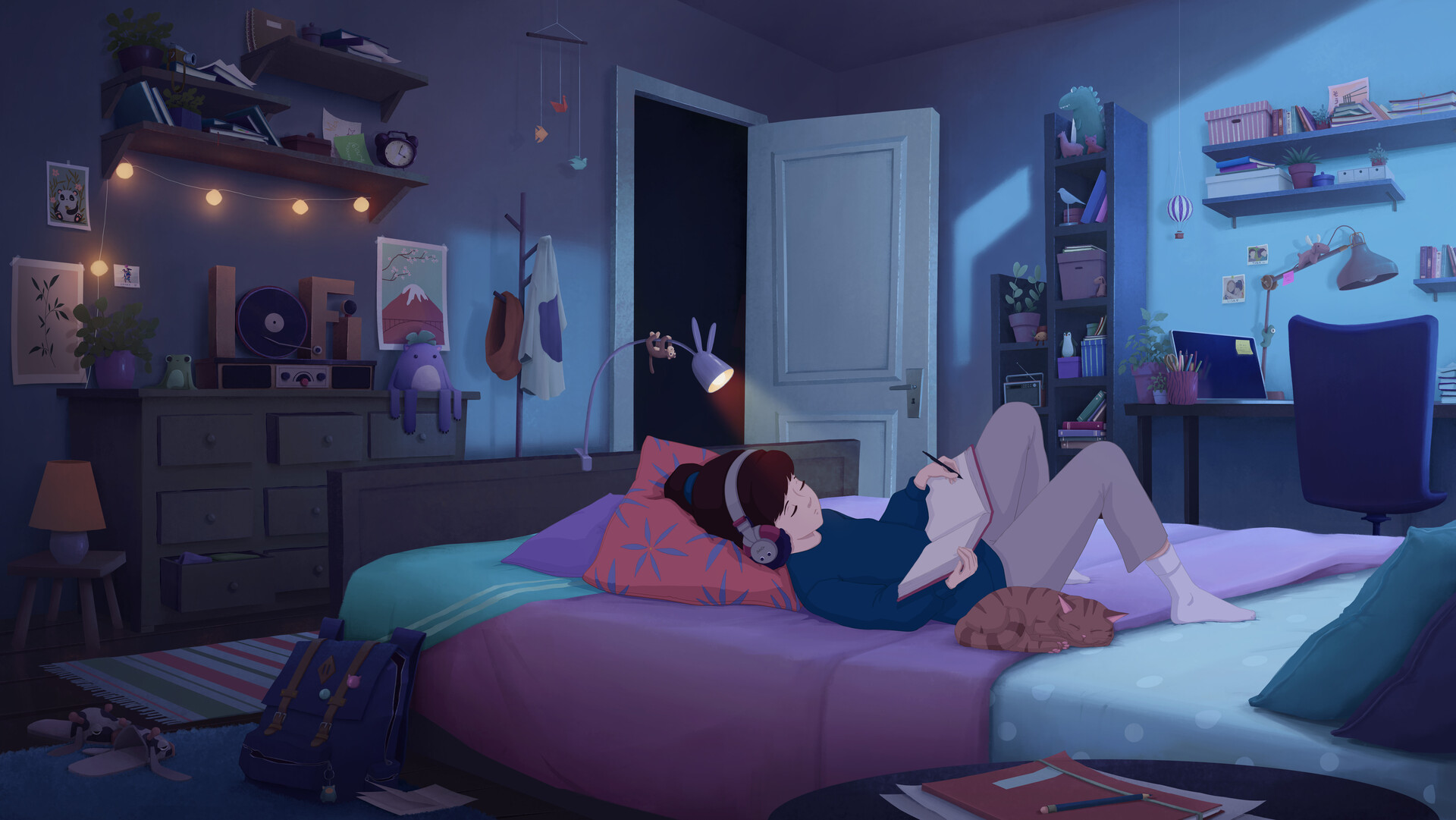 ArtStation - " 4 AM. STUDY SESSION