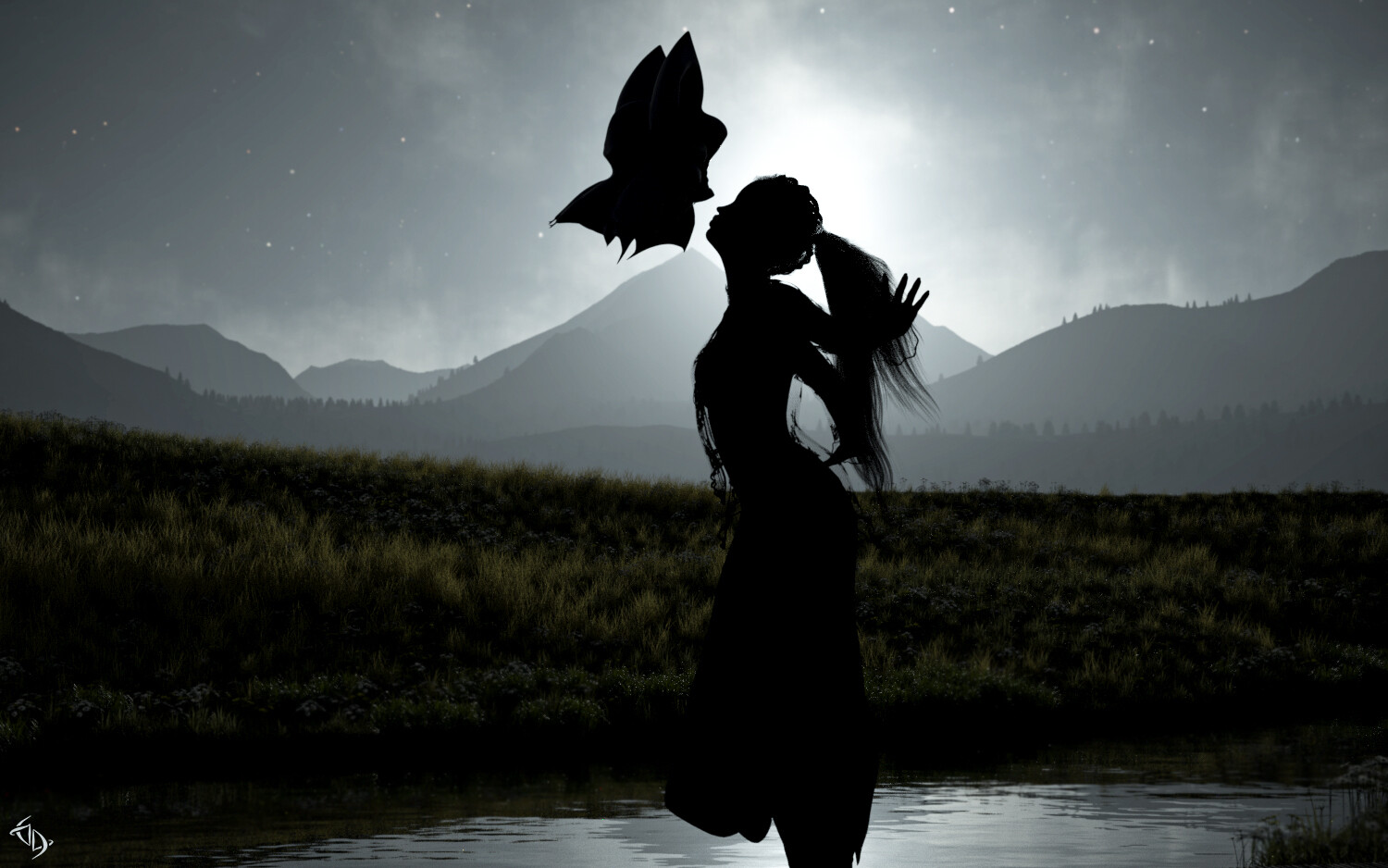 ArtStation - Itty Bitty Bat Love