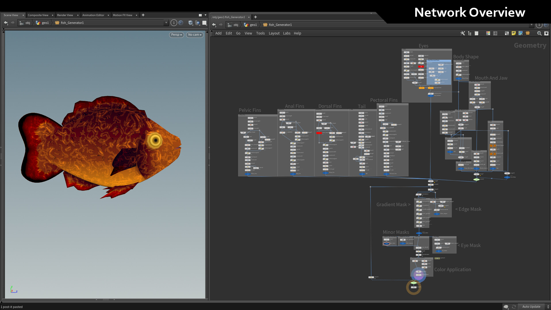 Elizabeth Stephens - Procedural Fish
