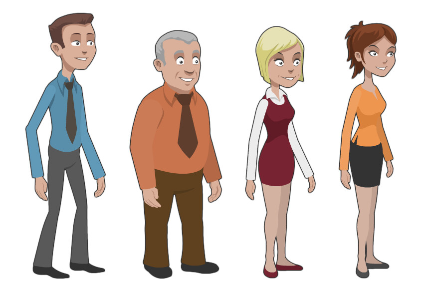 ArtStation - Health and Safety Characters