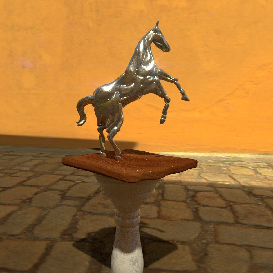 ArtStation - A Horse of Course