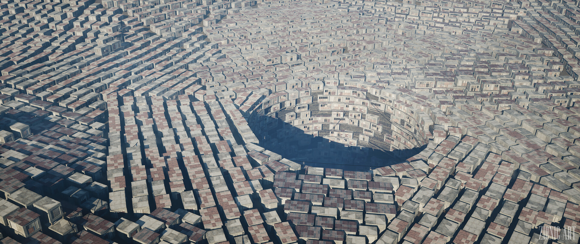 Matt Pollard - The Pit - 3D Environment