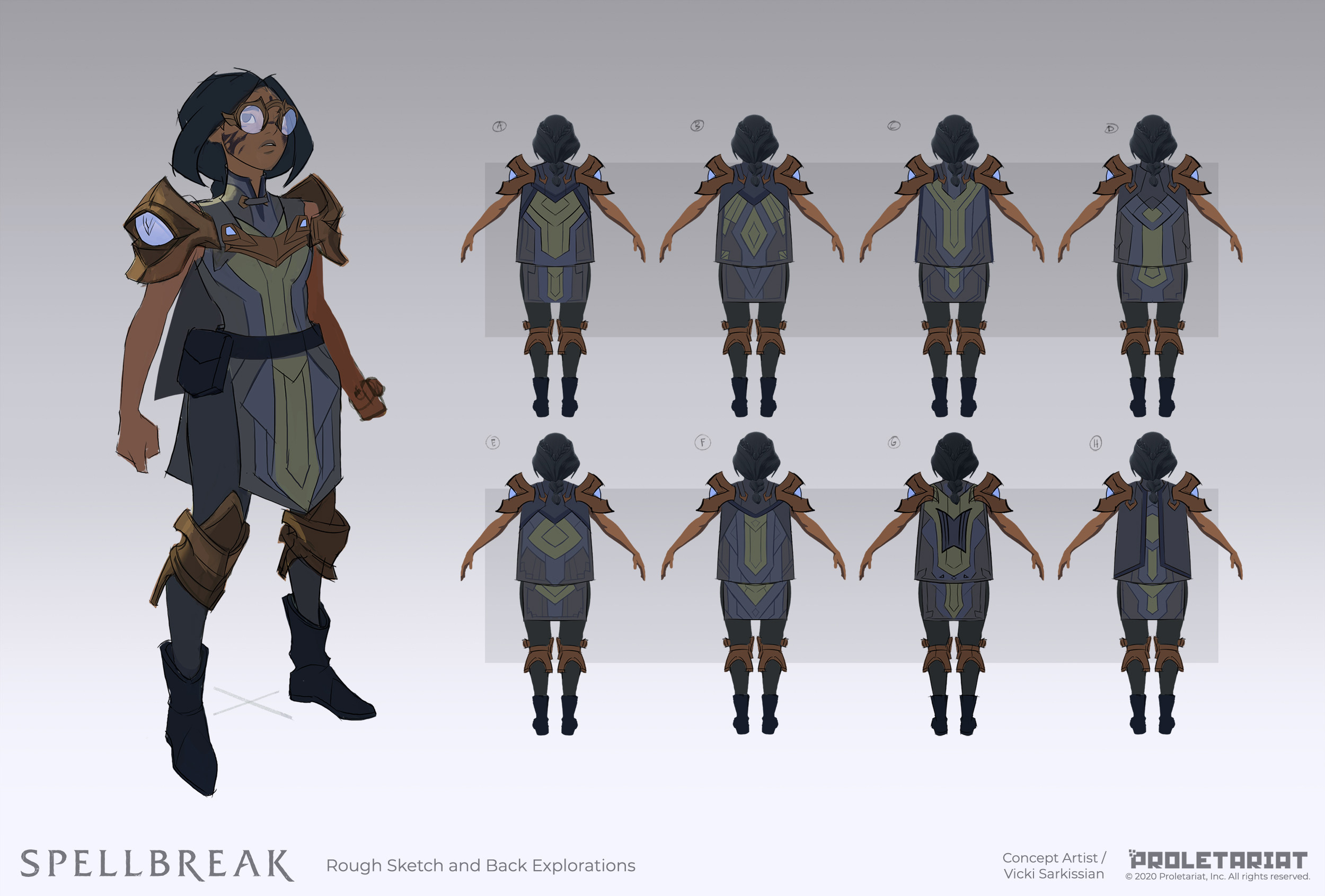 Vicki Sarkissian - Spellbreak Skin Concepts 3