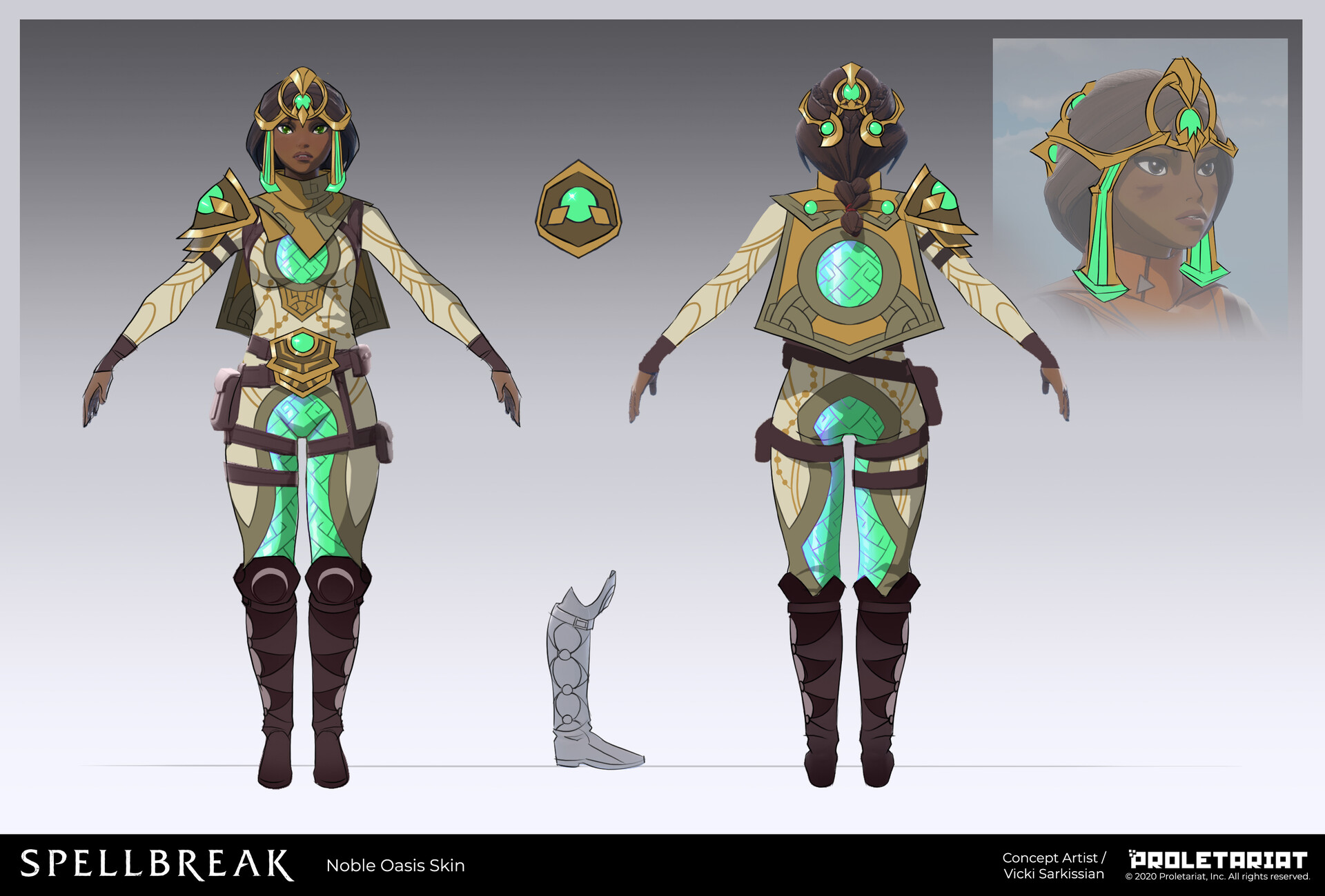 Vicki Sarkissian - Spellbreak Skin Concepts 3