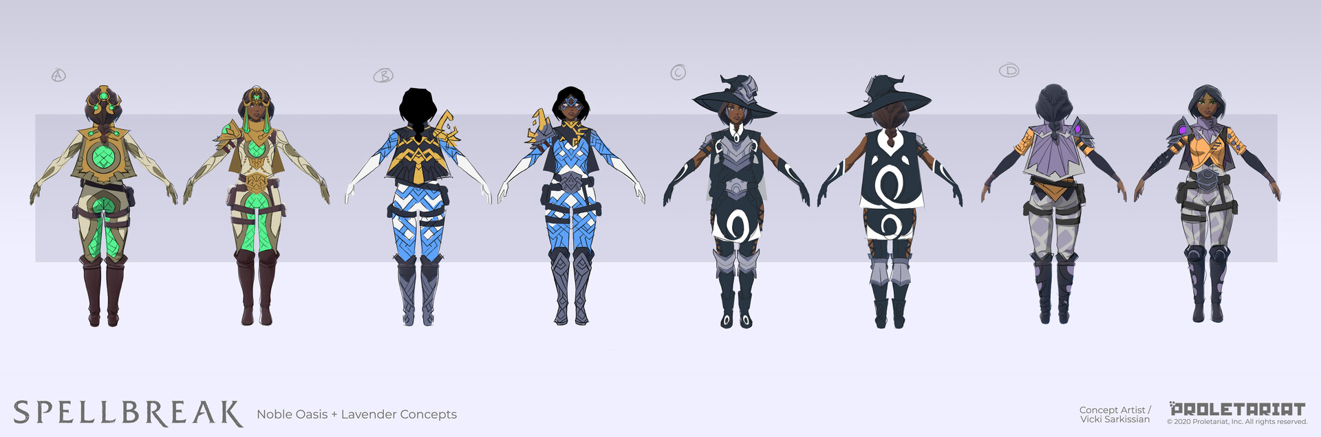 Vicki Sarkissian - Spellbreak Skin Concepts 3