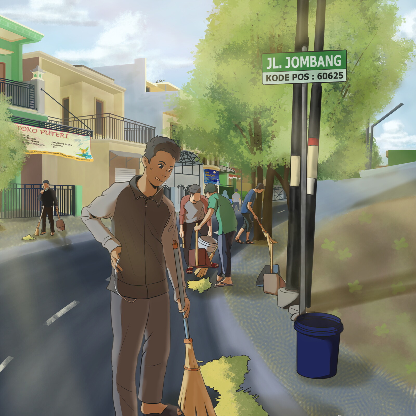 Tondy Raja - 'Gotong Royong' 2D Anime