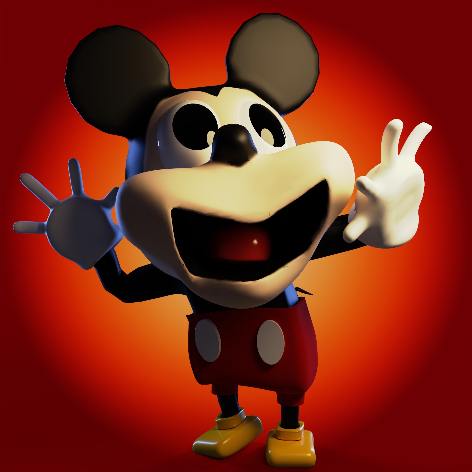 ArtStation - Mickey Mouse