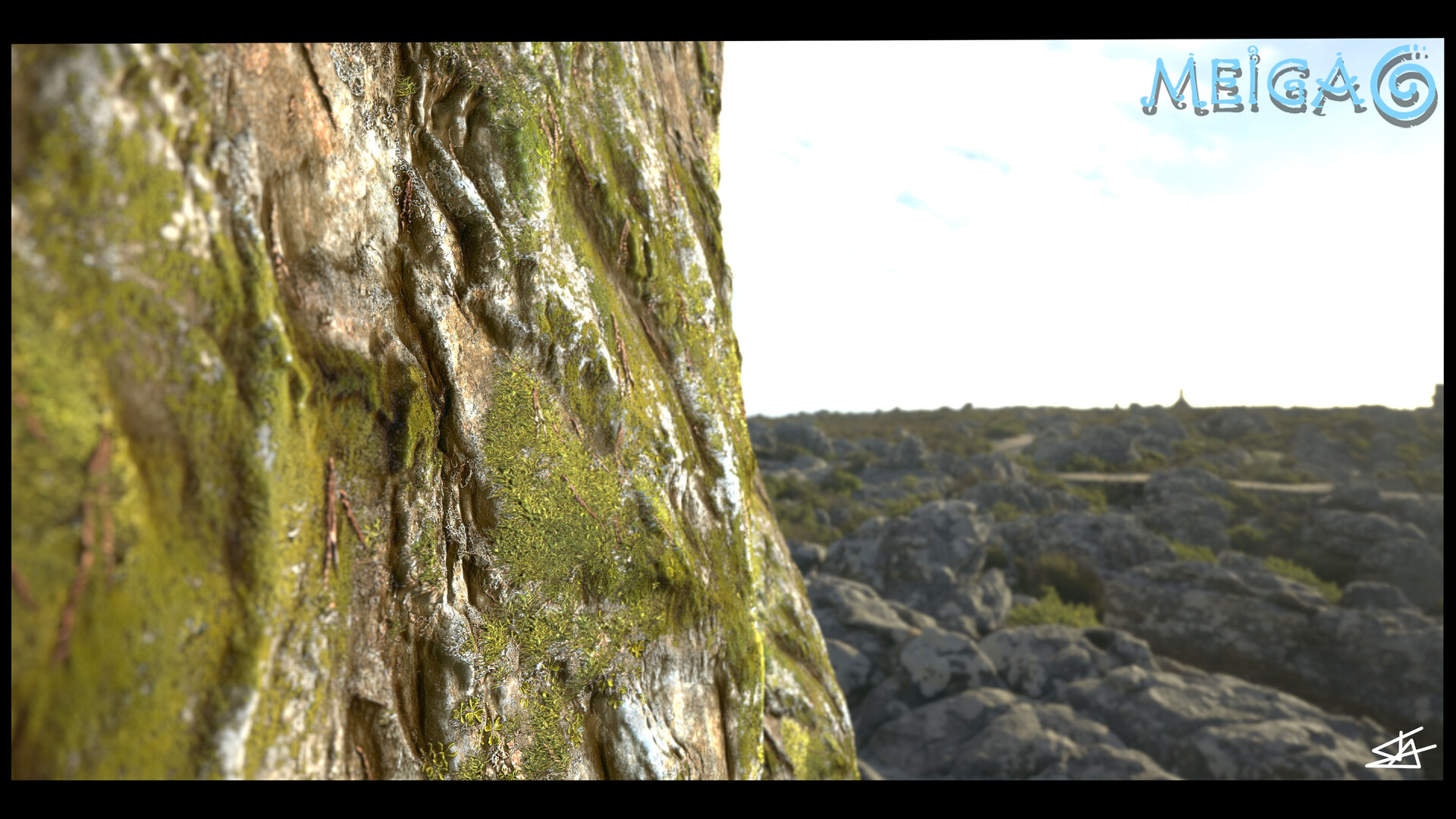 ArtStation - Rock Texture create in Substance Designer