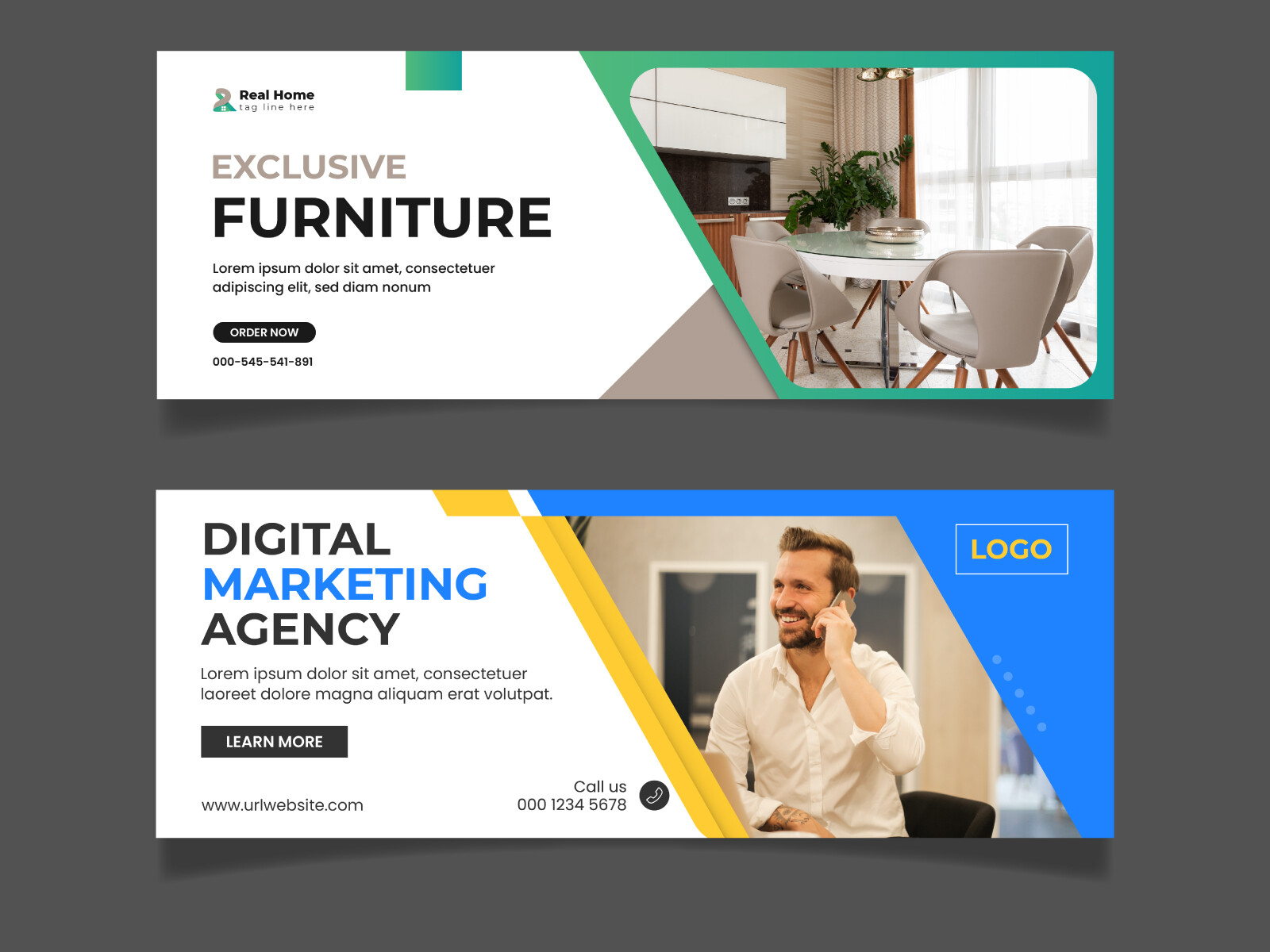 ArtStation - social media banners design