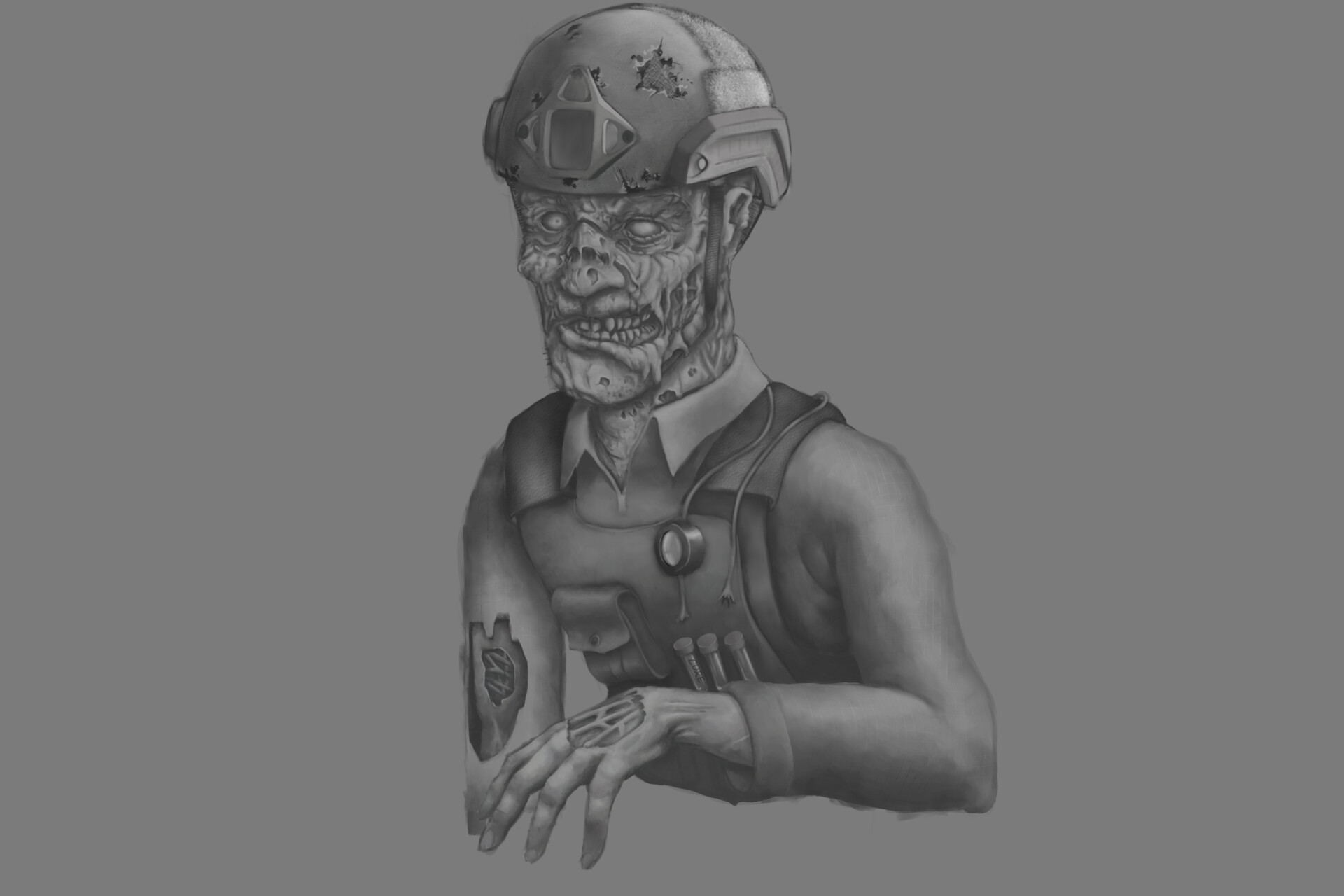 ArtStation - Zombie ct and t