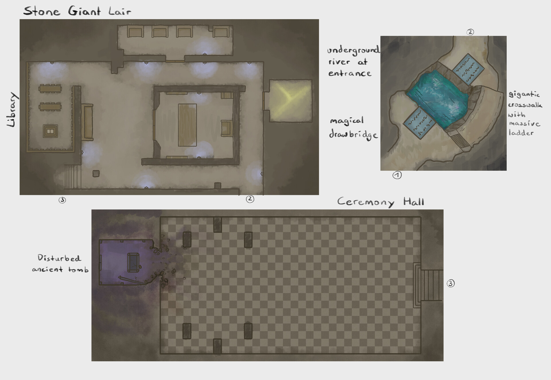 Franco - Map layout designs