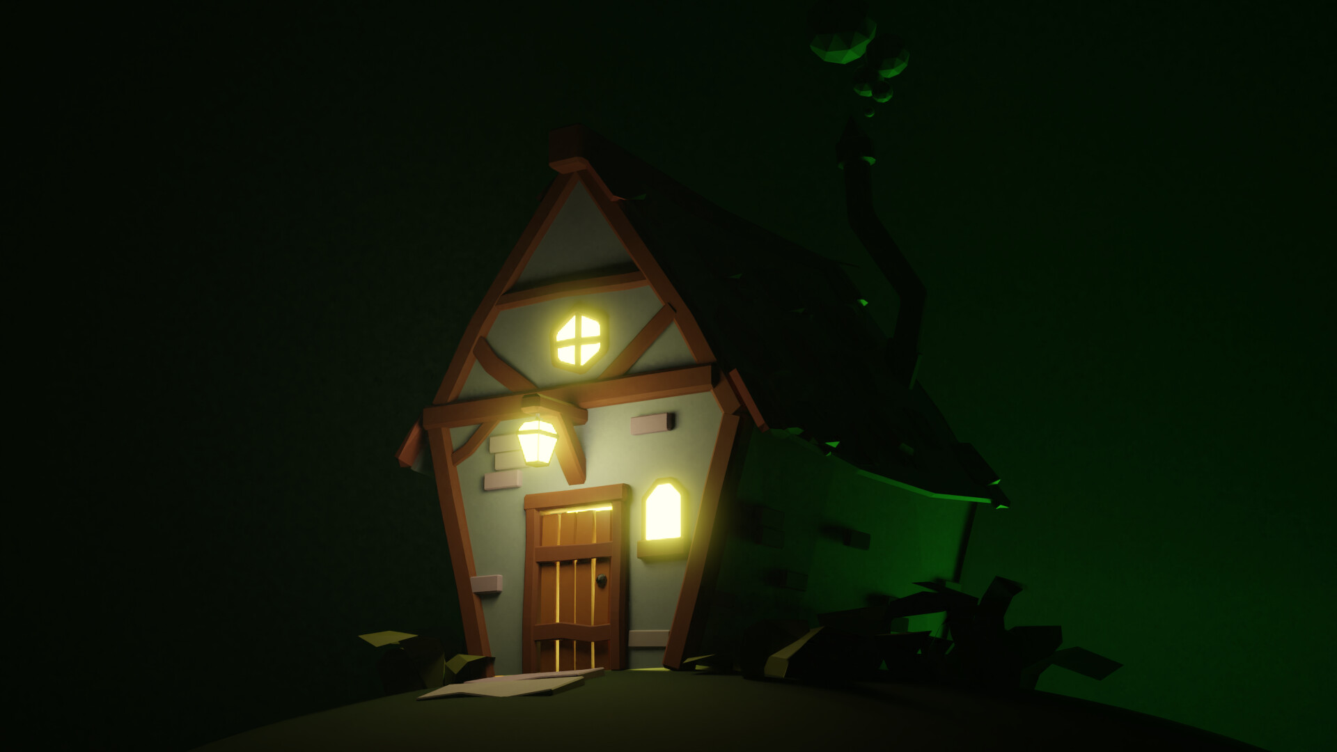 ArtStation - Scary House