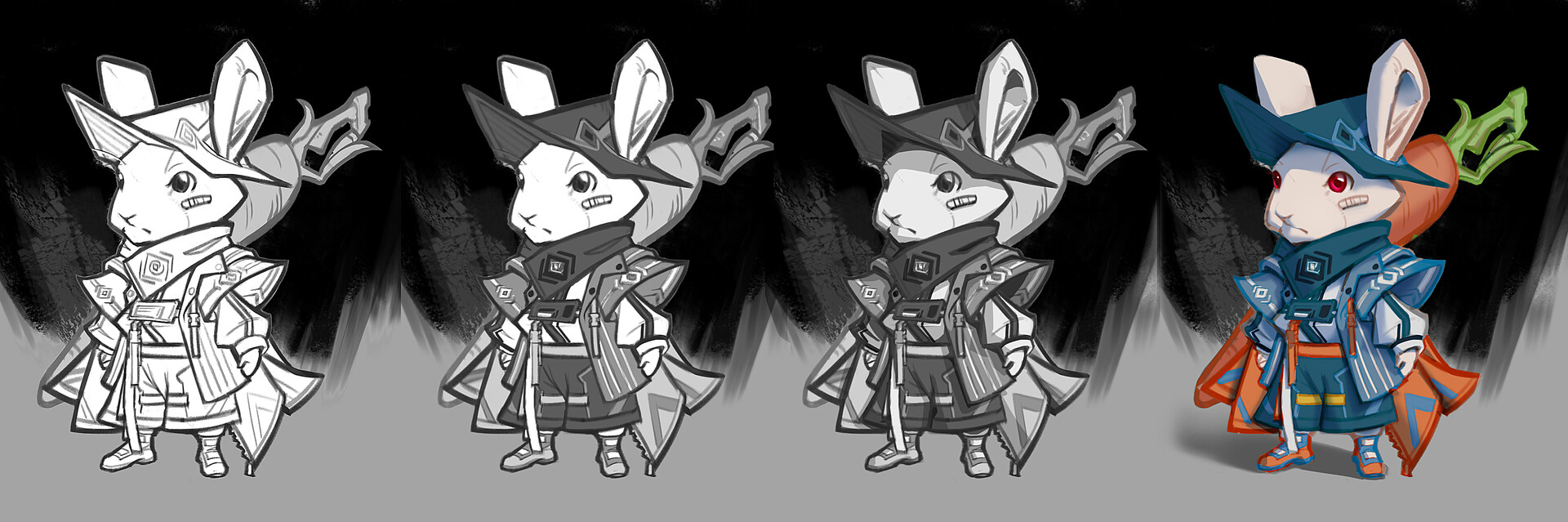 ArtStation - A rabbit like a mouse (似鼠的兔)