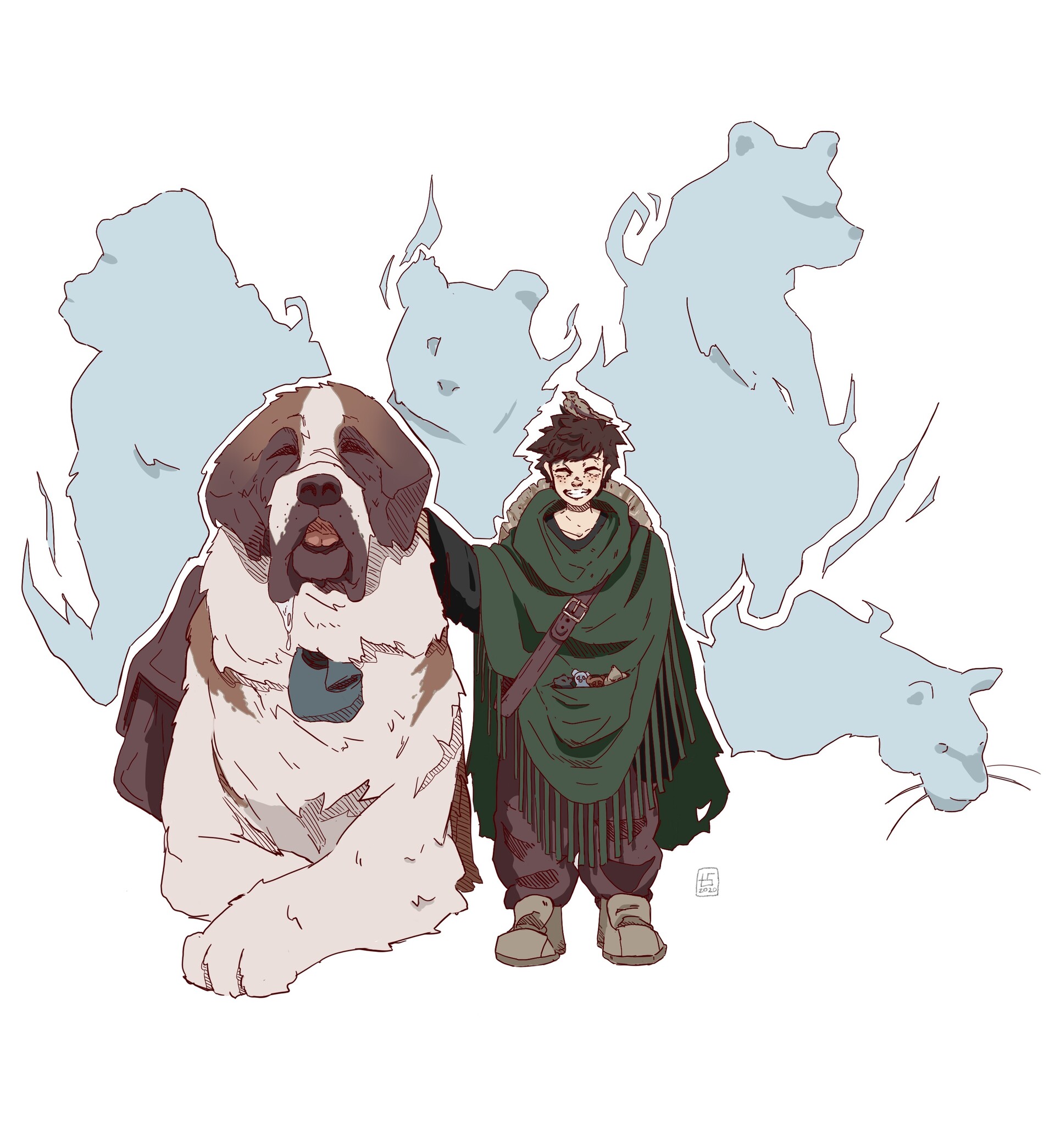 ArtStation - Druid kid