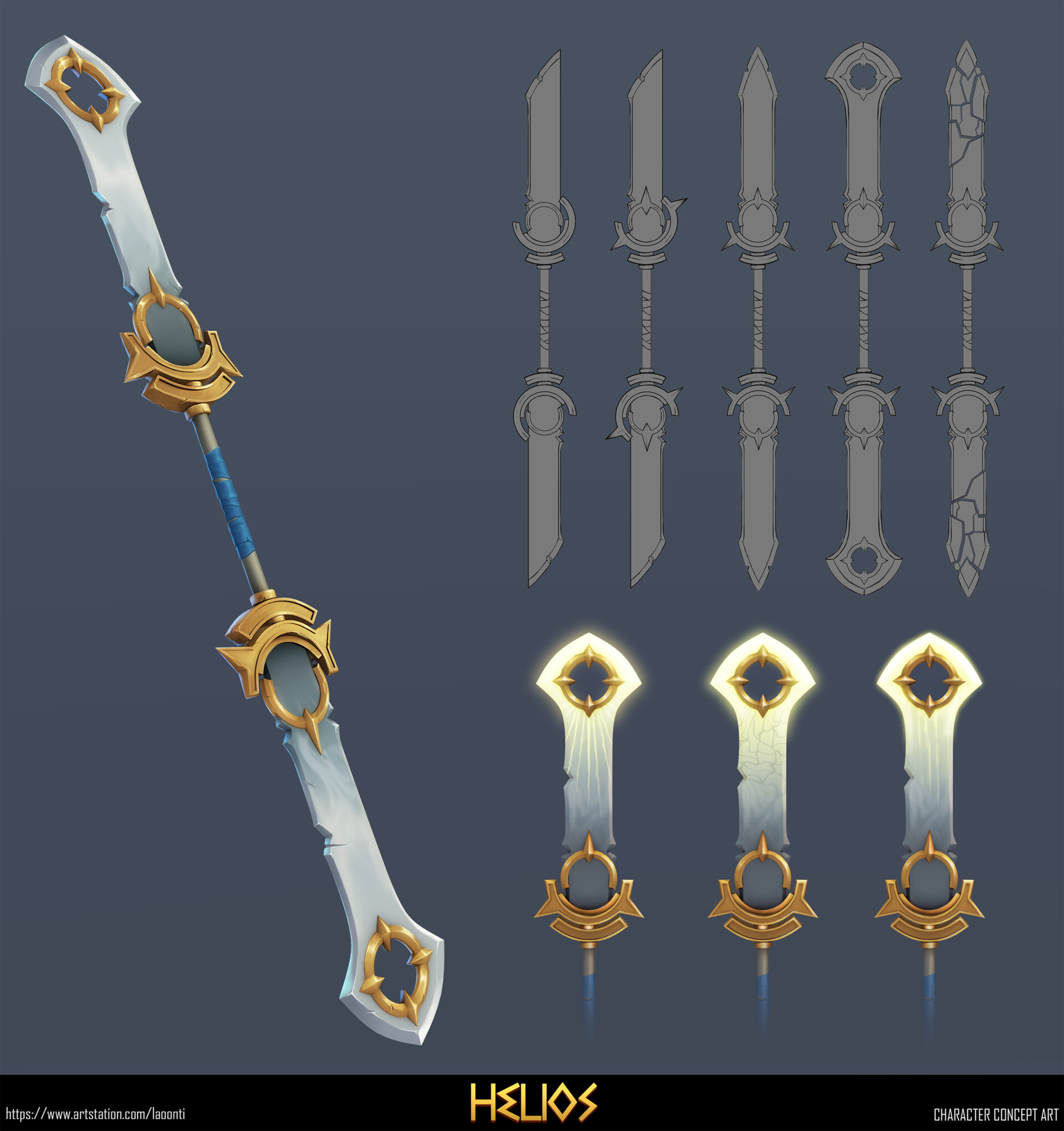 Helios — character concept art by laoonti — ProUser.Me