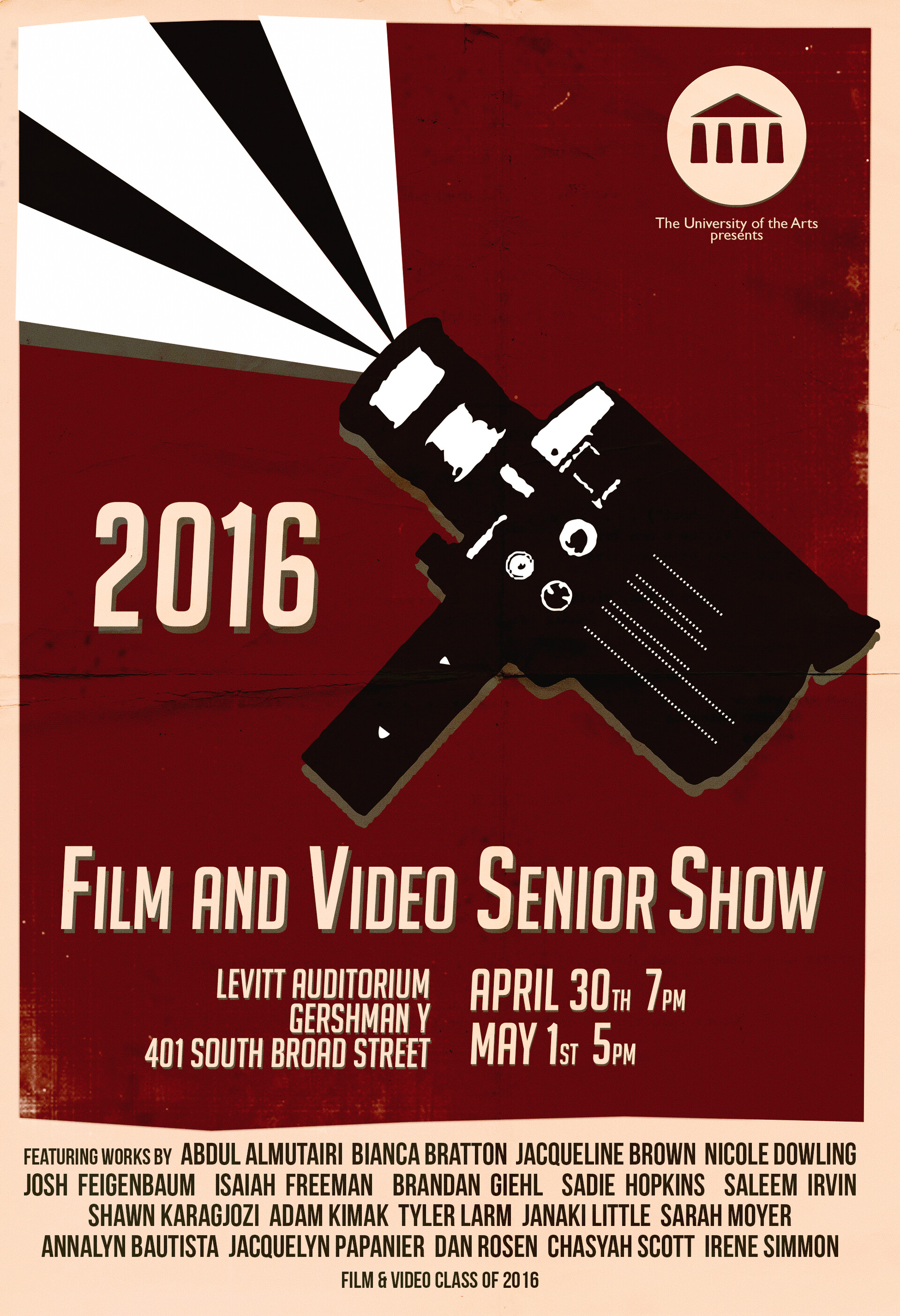 ArtStation - Senior Film Promo Poster