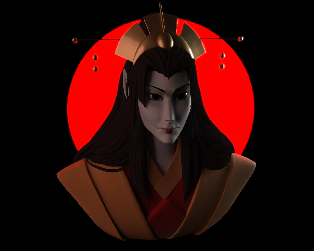 ArtStation - Creatober3D_2021 Day - 7 Dead bride. Cho from Castlevania ...
