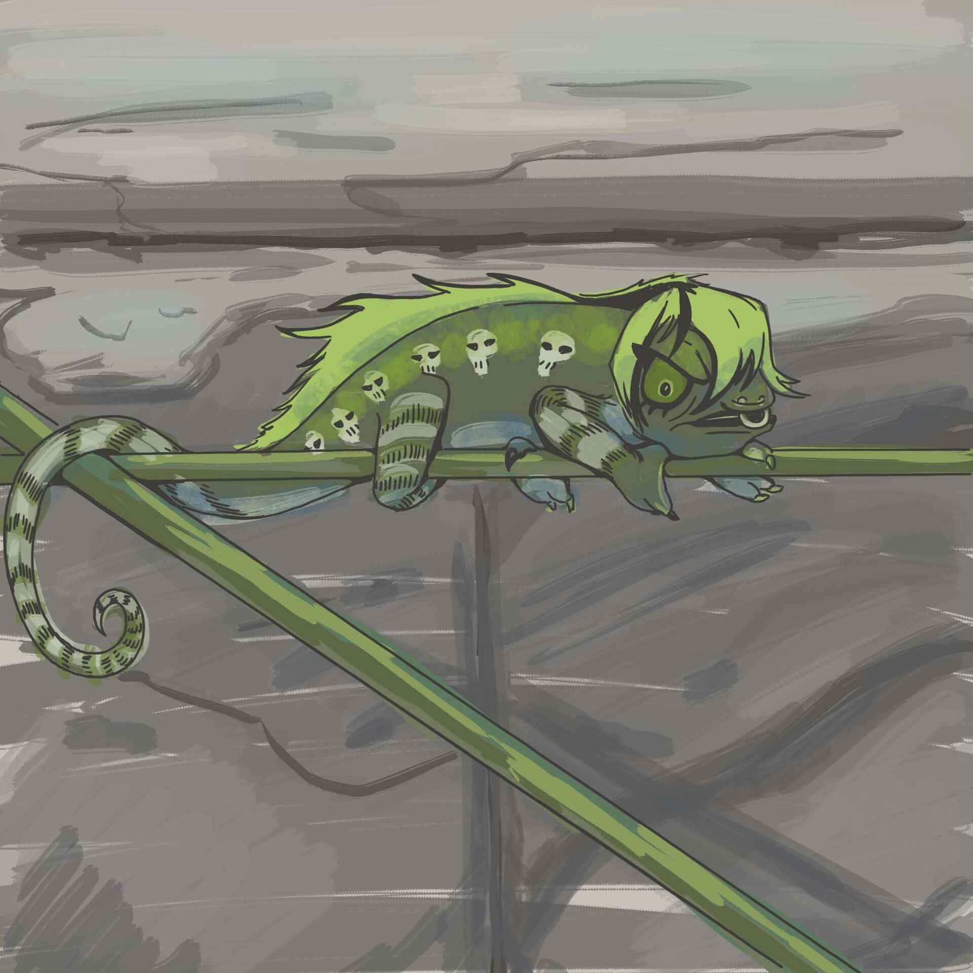 ArtStation - Emo Lizard