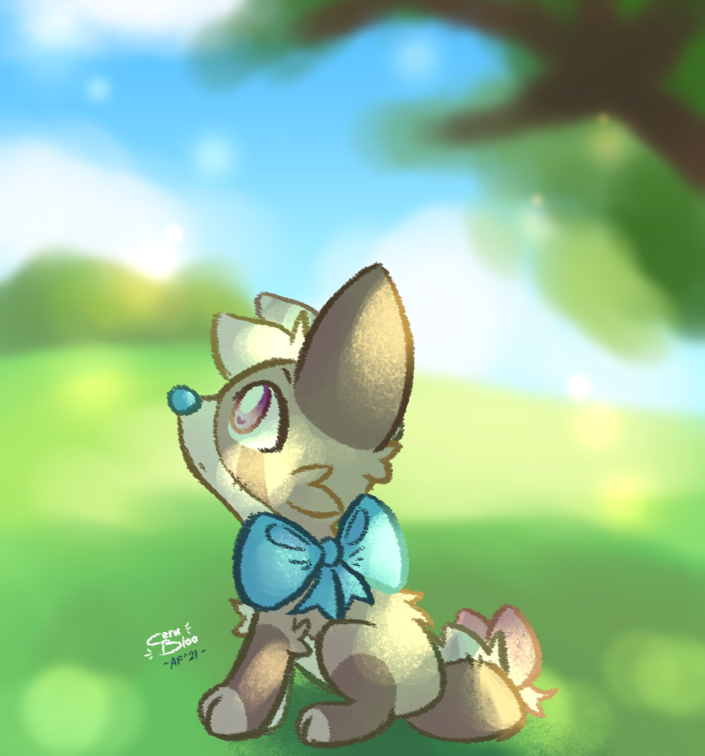 cerubloo - Mochi Under the Trees