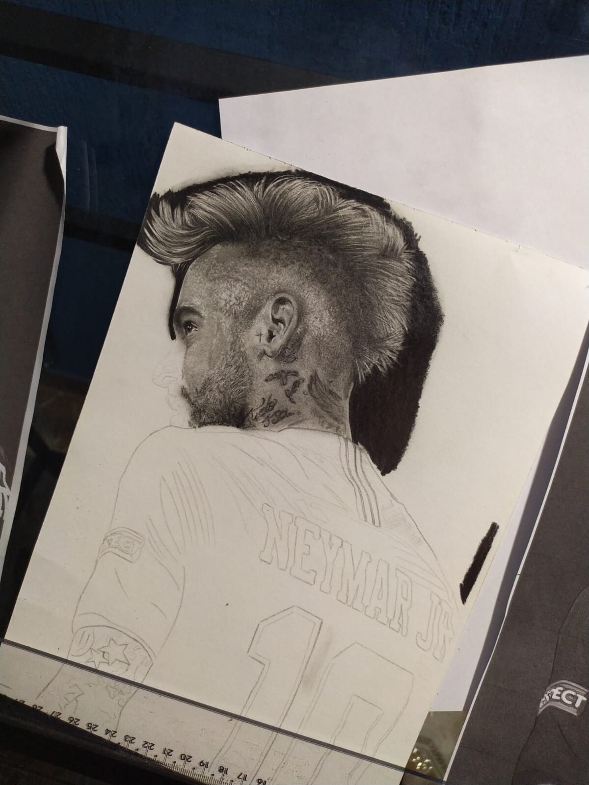 Alex gonçalves_drawing - Drawing |Neymar Jr - Brazillian
