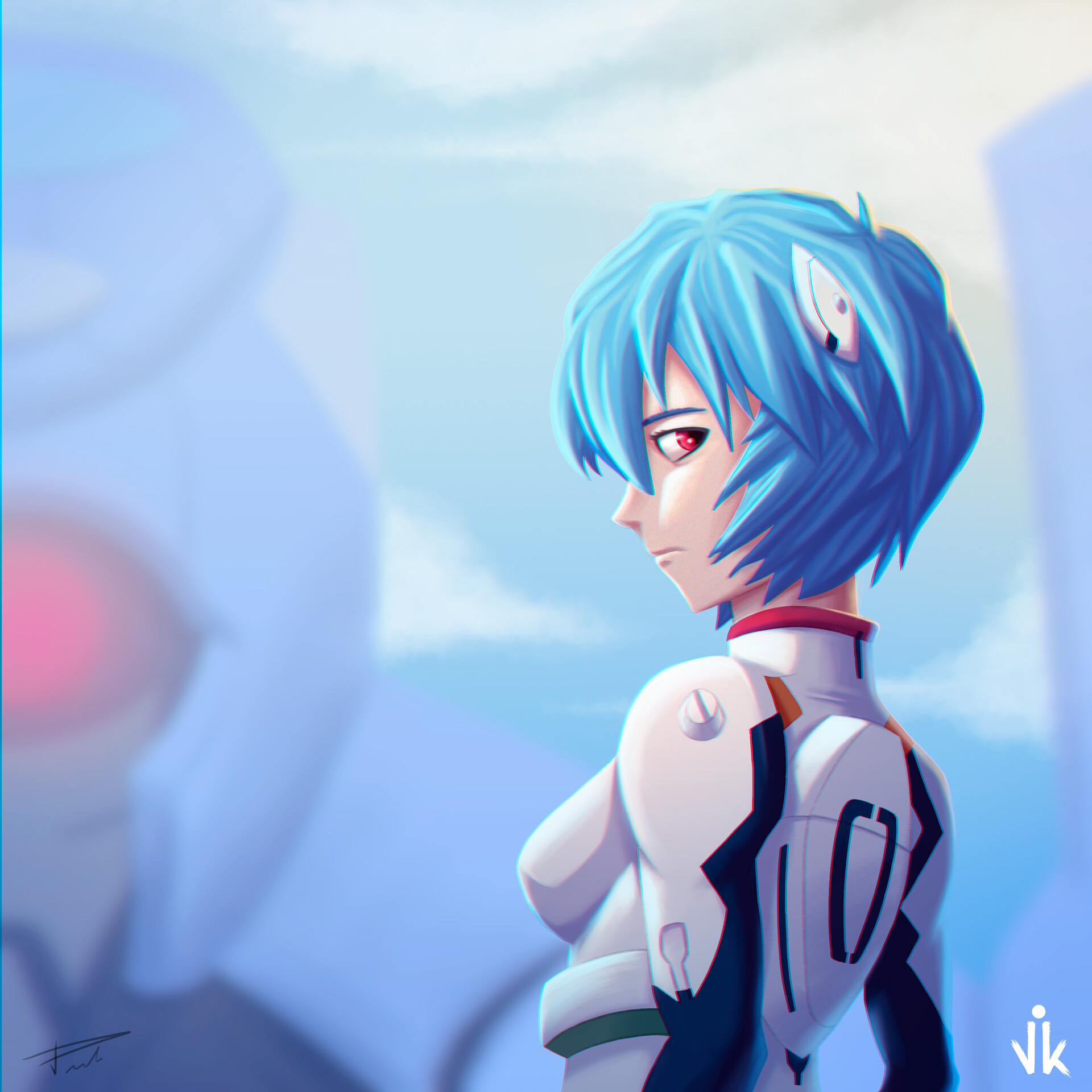ArtStation - Rei Ayanami