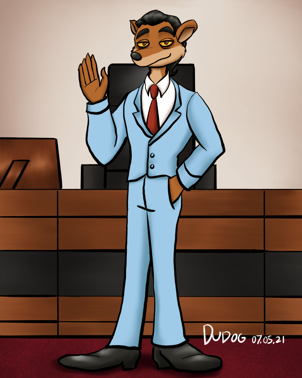 ArtStation - Pinstripe for governor?