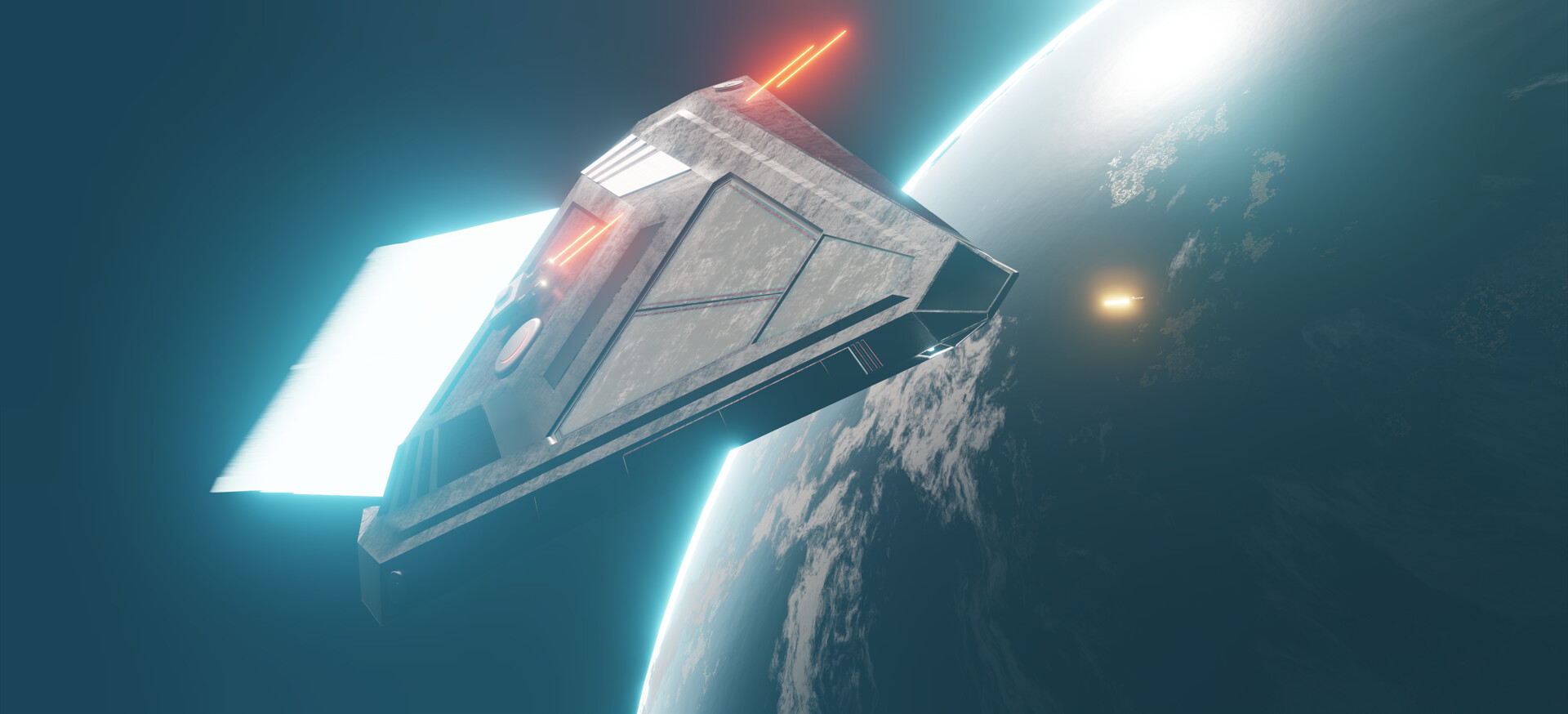 ArtStation - Space scene