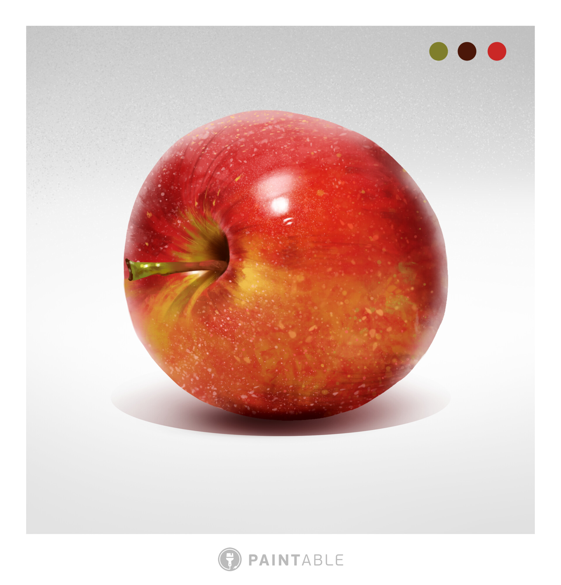 ArtStation - Realistic Apple