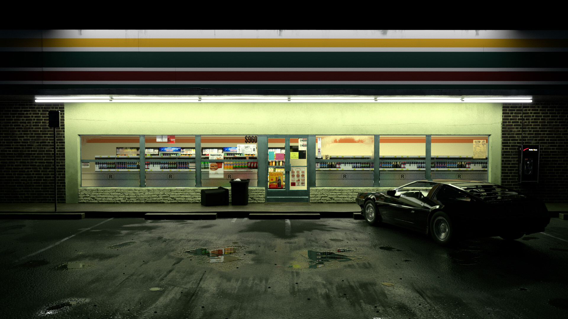 ArtStation - Night Supermarket