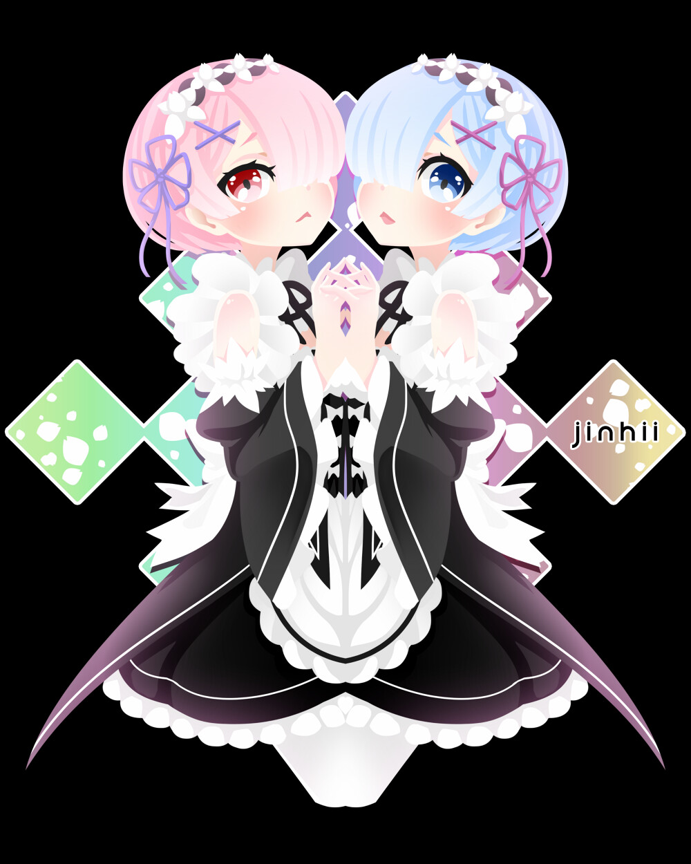 ArtStation - Ram & Rem