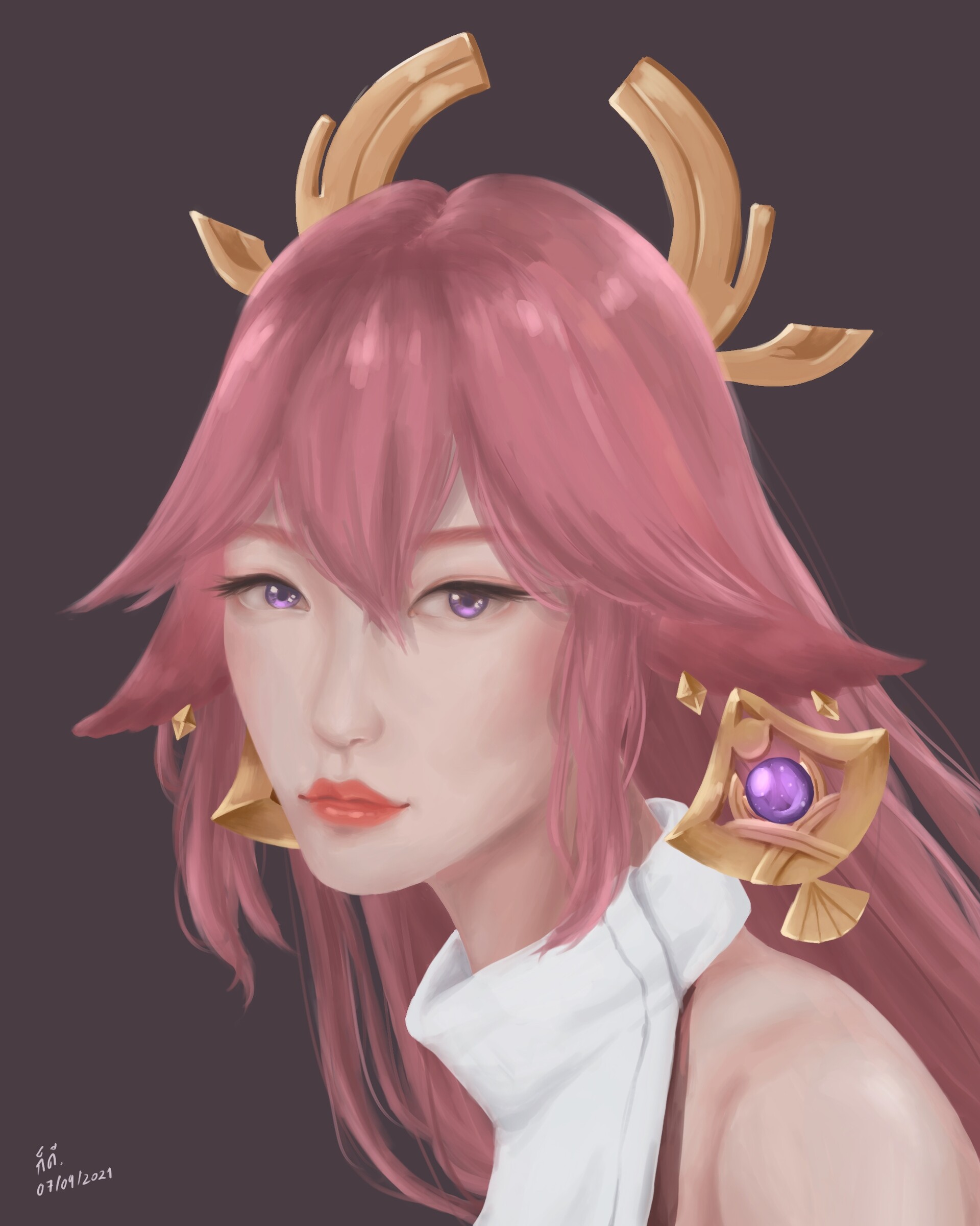 ArtStation - Yae Miko